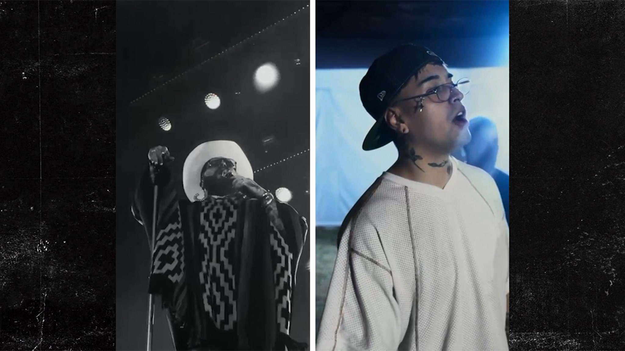 Tiago PZK and Teddy Swims Seen Behind The Scenes Of Their Lollapalooza Set