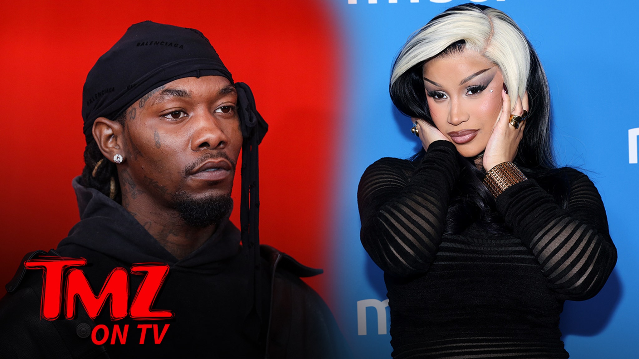 Offset Denies Posting on Social Media About Cardi B’s Alleged Baby With Stefon Diggs | TMZ TV