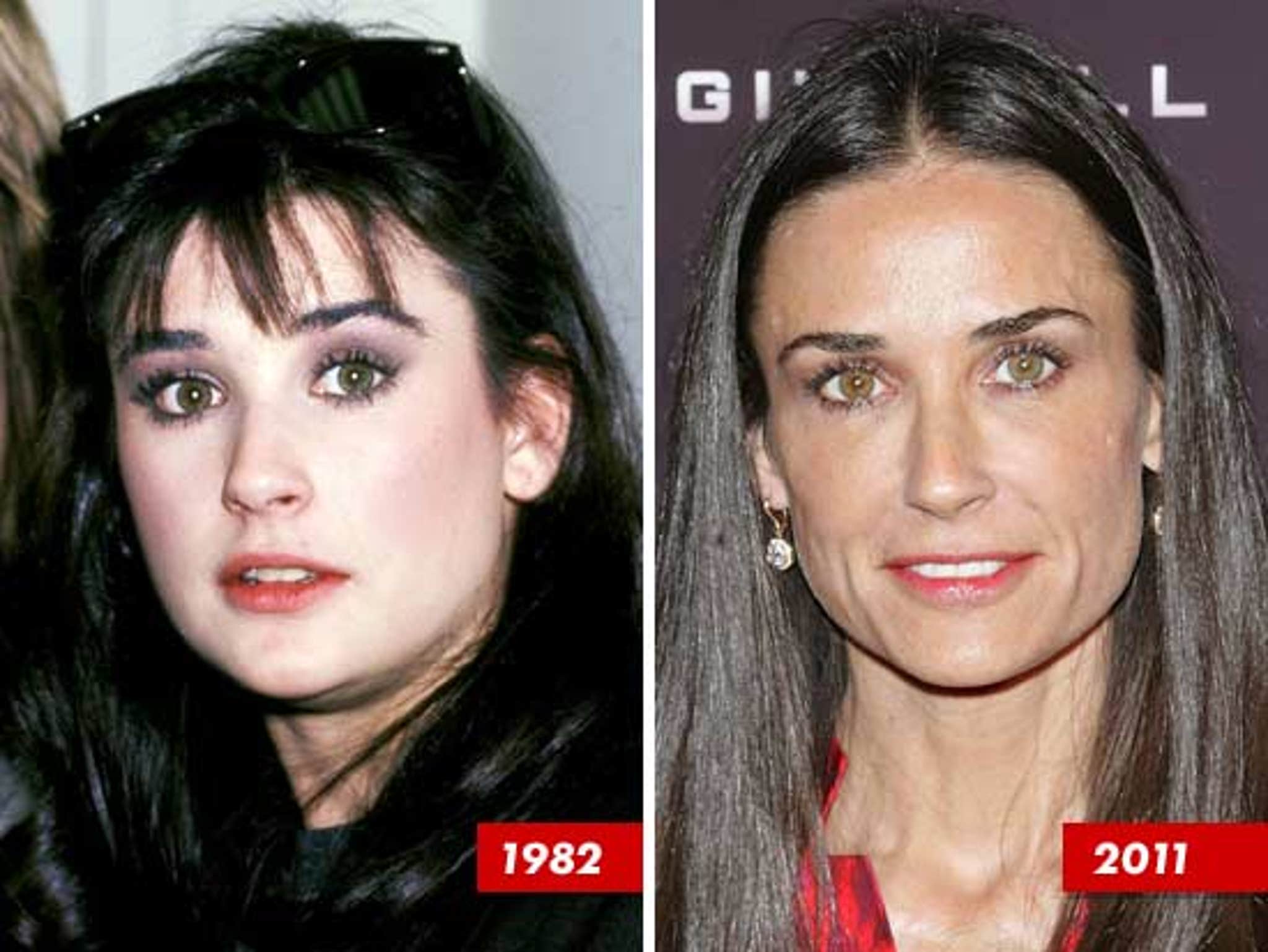 Demi Moore Younger Years