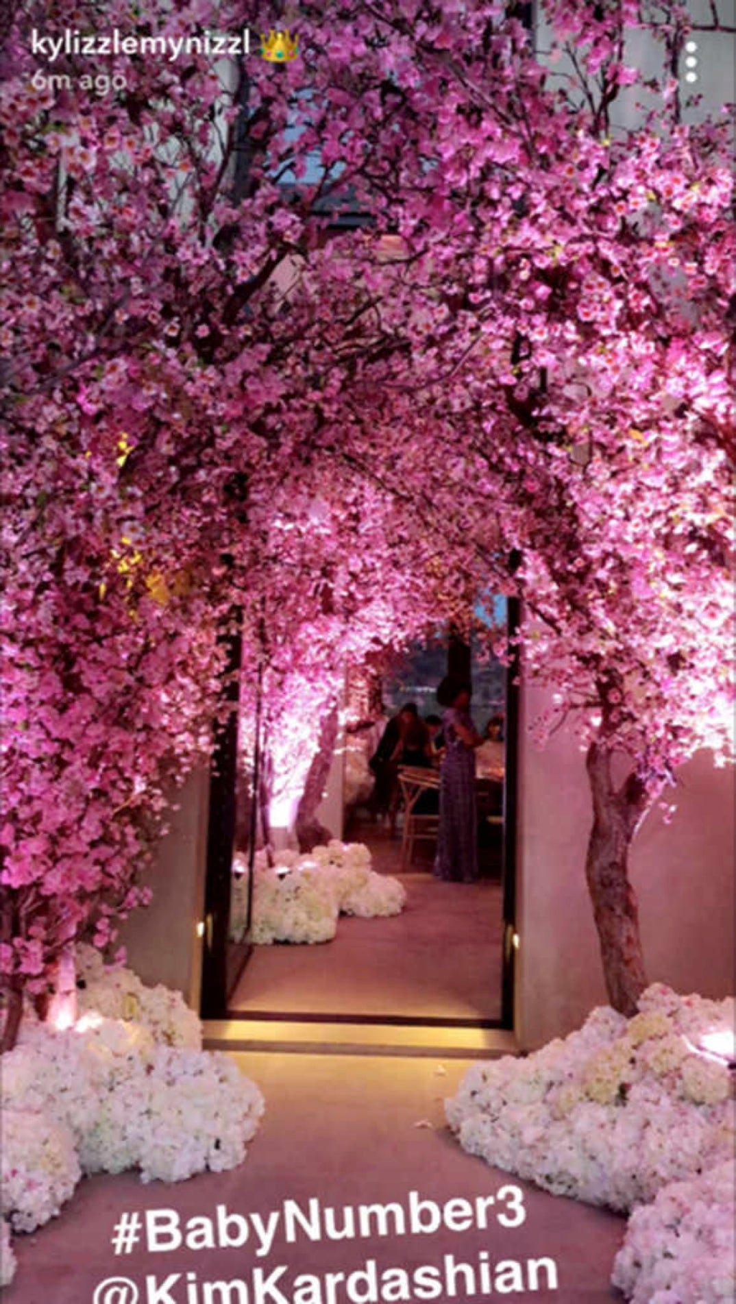 Kim kardashian baby shower store