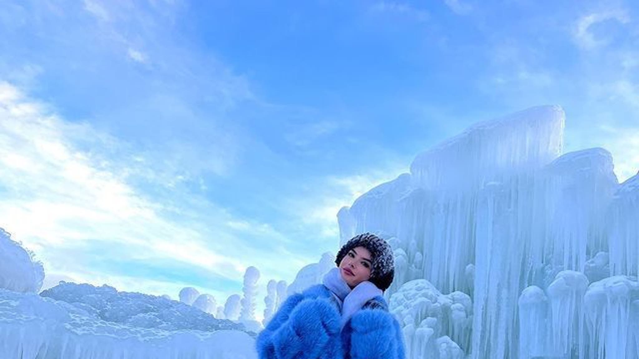 Stars In Snow ... Brrr It's Cold Out Here!