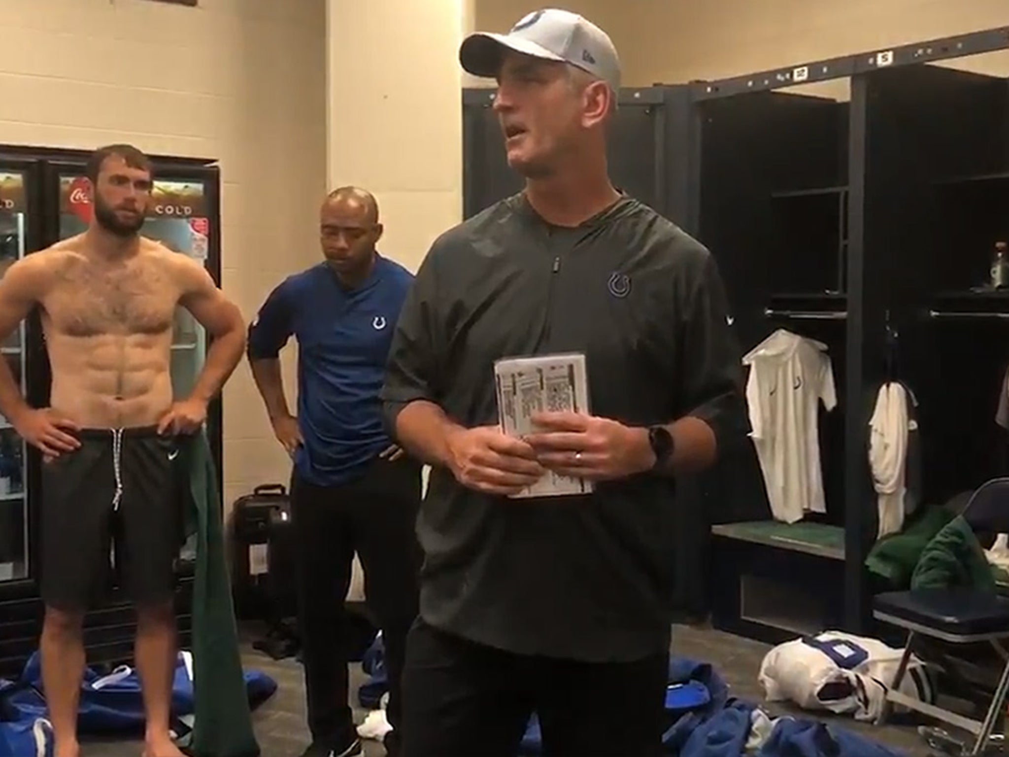 Andrew Luck Shirtless Workout