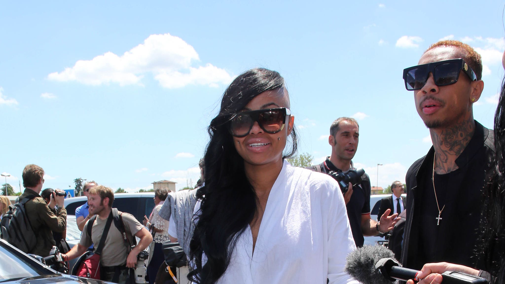 Kimye Famous Friend Arrivals