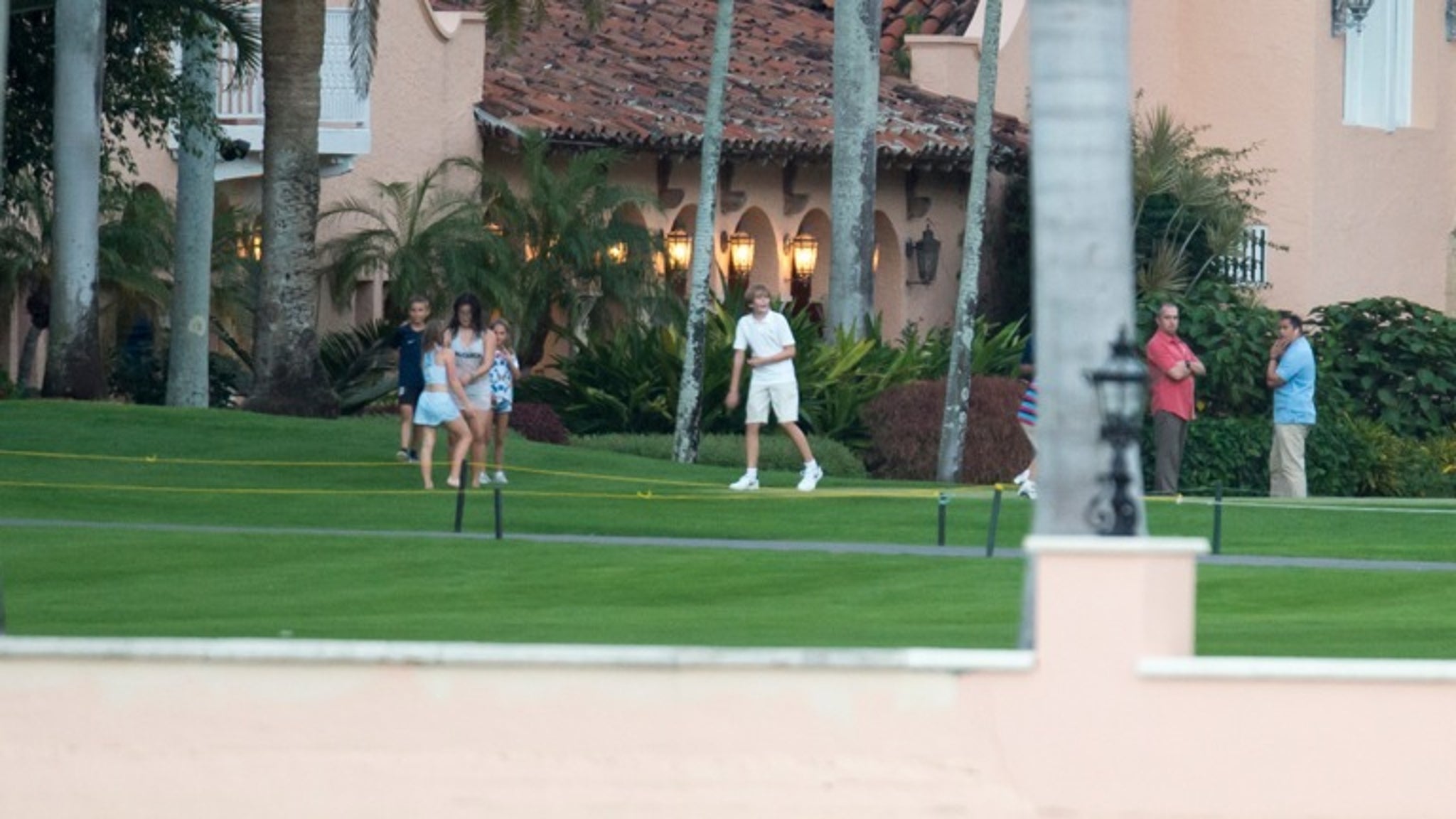 Barron Trump -- Secret Service Gun Show