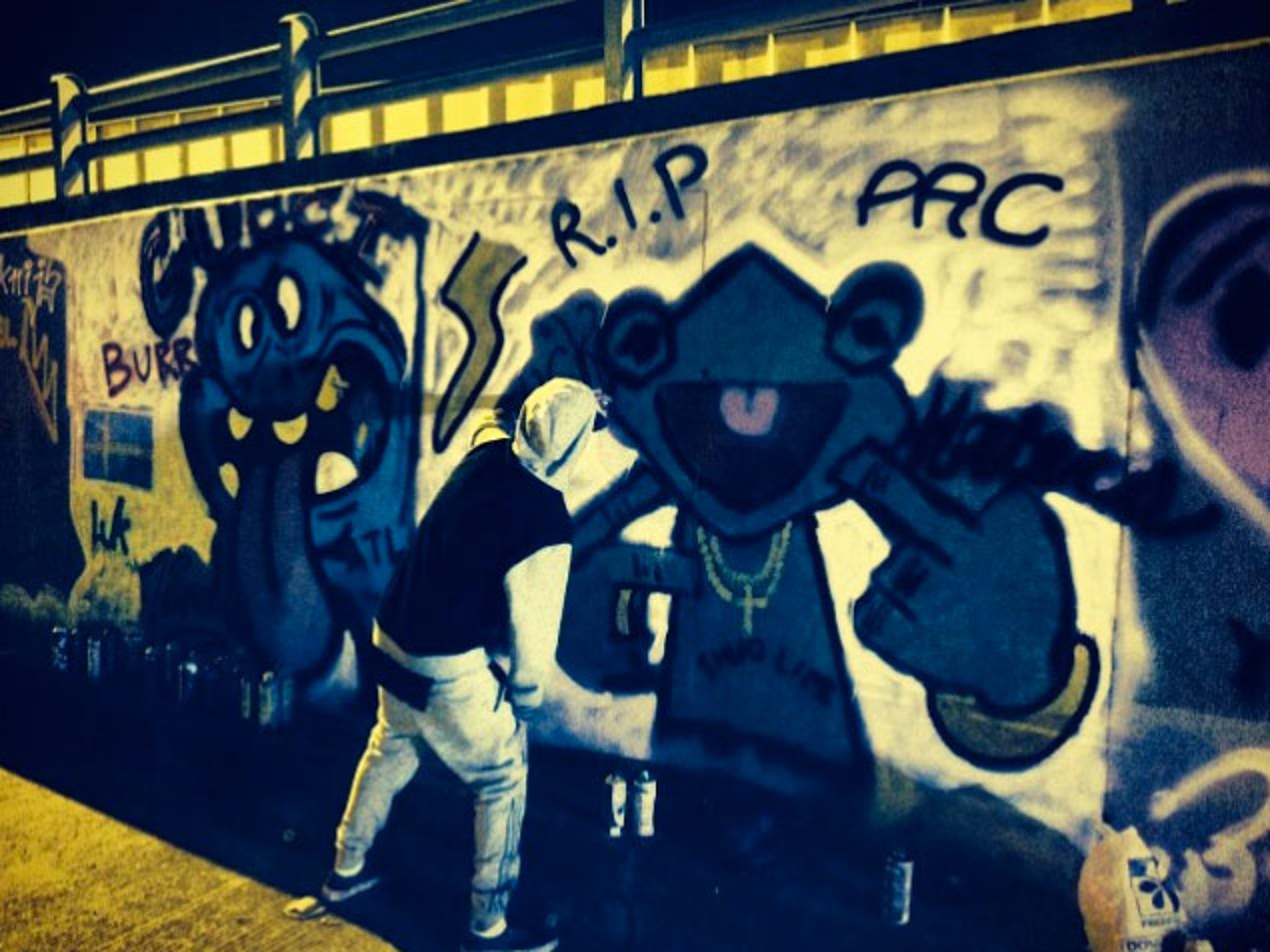 Justin Bieber Graffiti