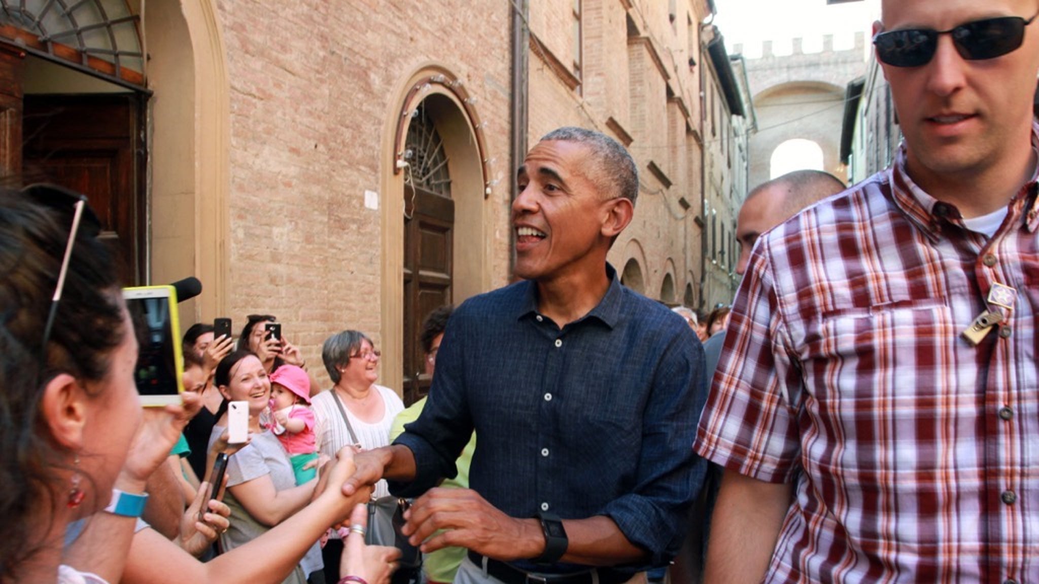 Barack Obama in Italy -- Ciao!
