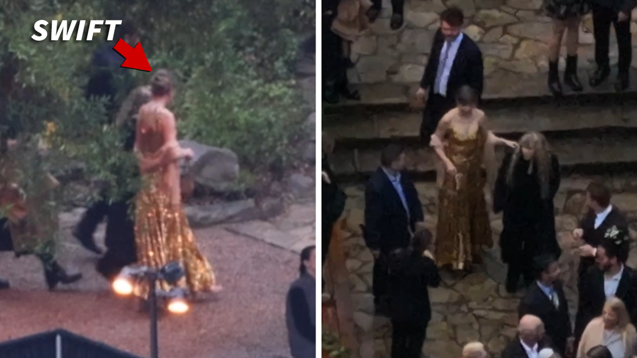 Taylor Swift Attends Este Haim's NYE Wedding