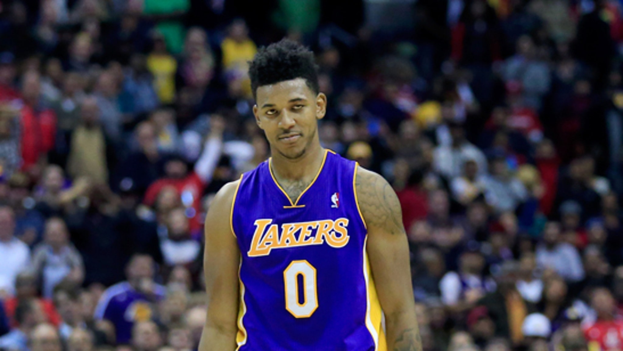 Nick Young on the Court