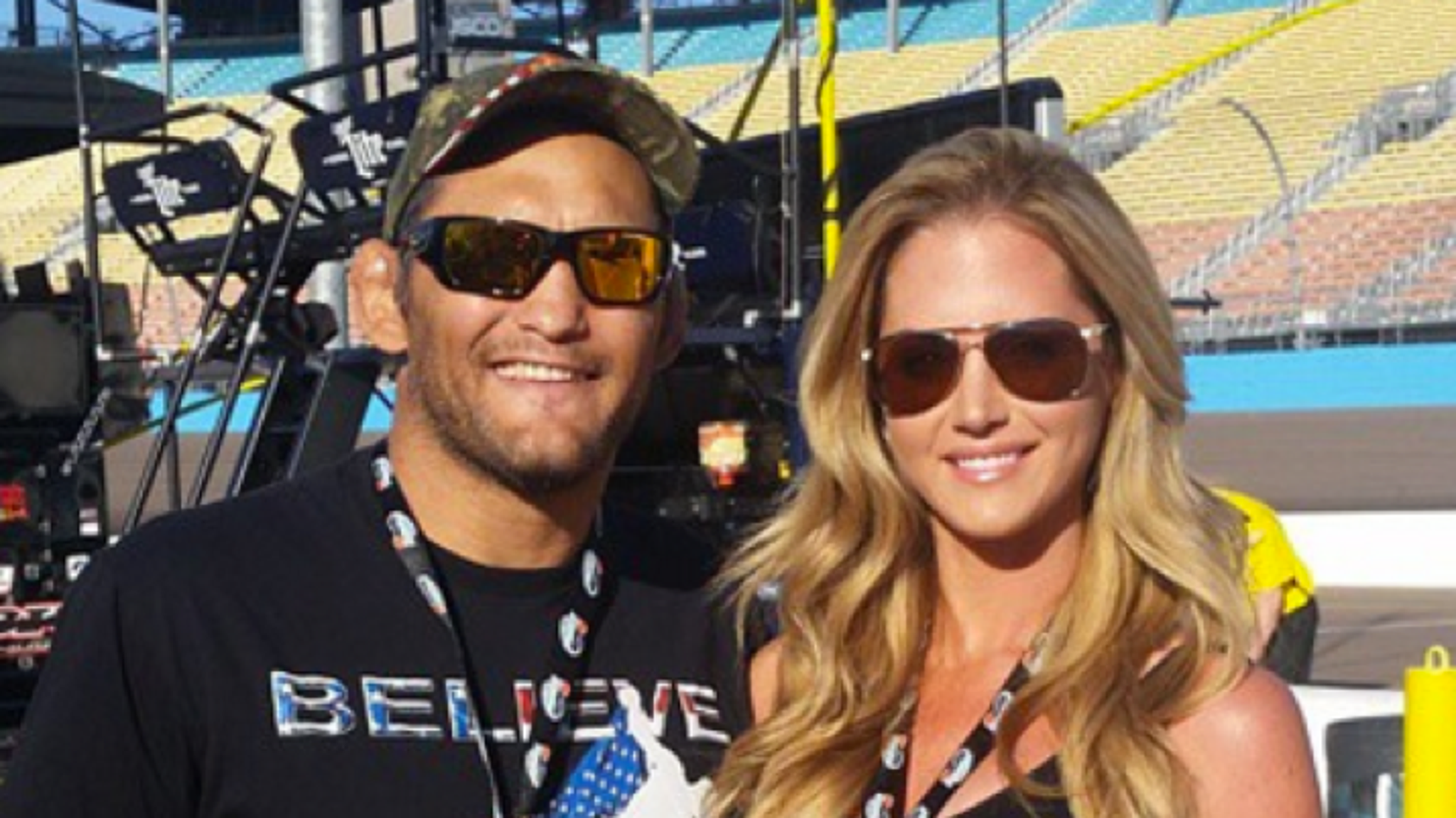 Dan Henderson and his Hot Wife Rachel Malter