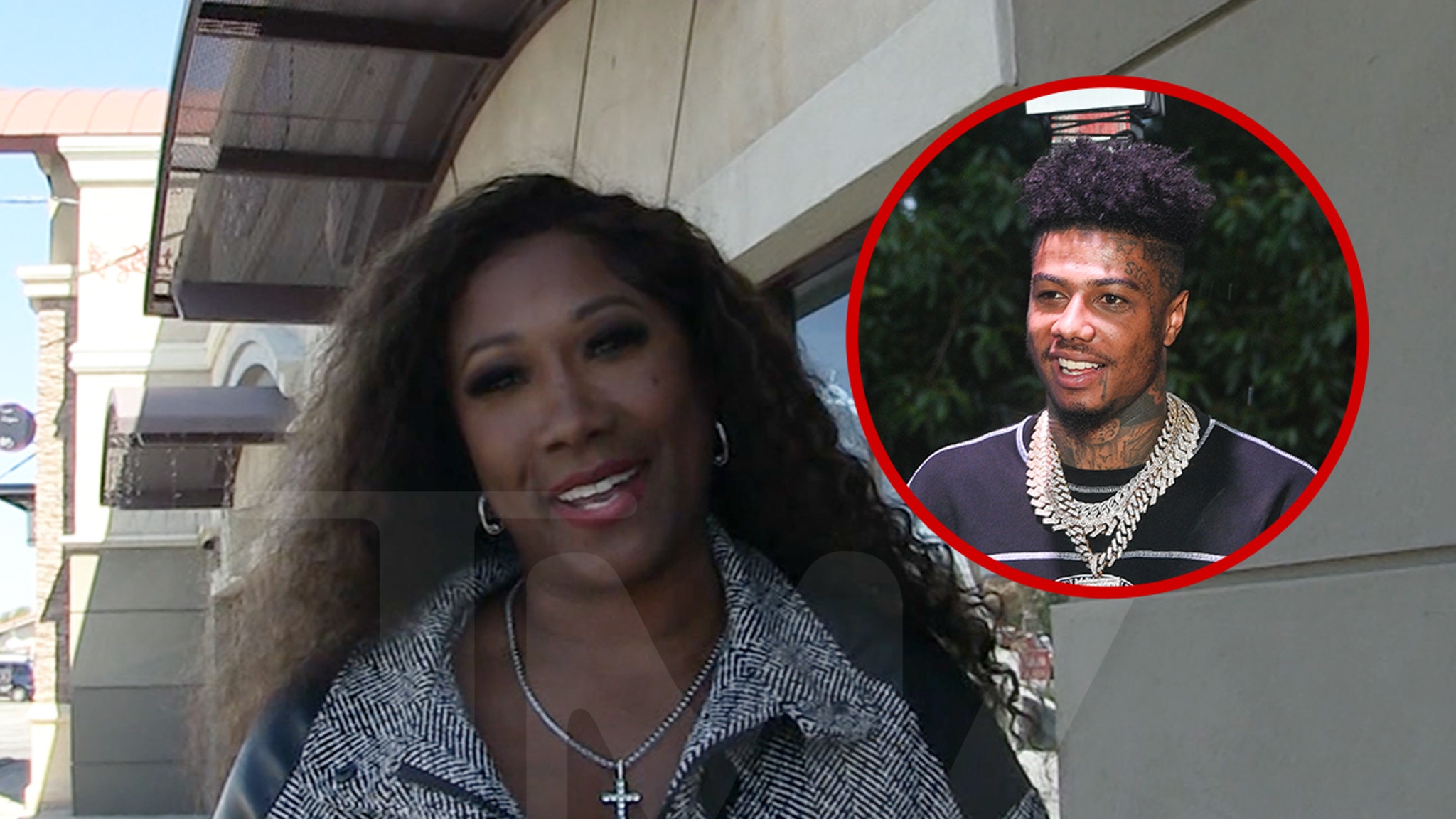 Blueface's Mom & His New GF Say Prison Release Is 'Days Away'