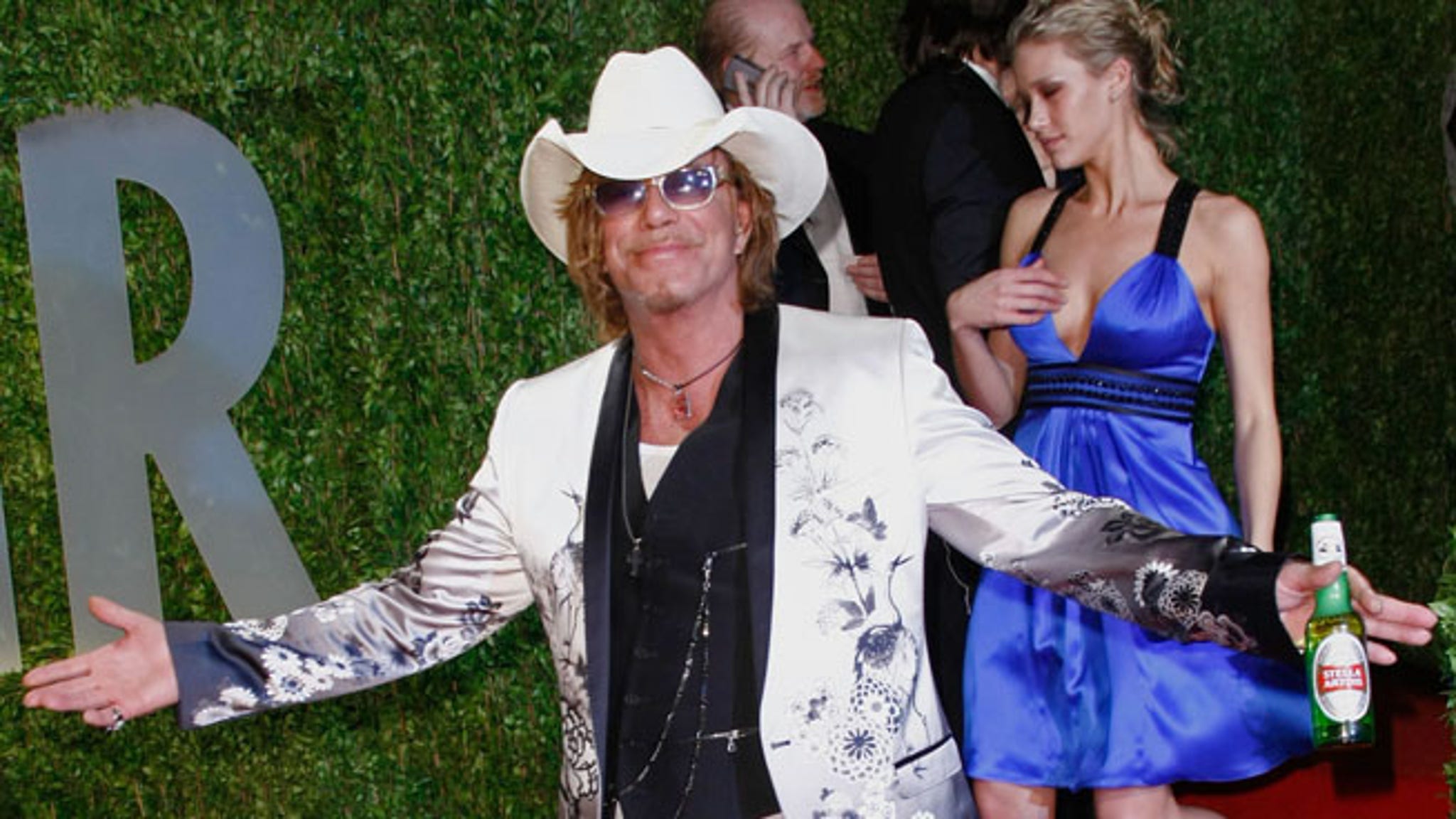 Mickey Rourke's Face -- Through The Years