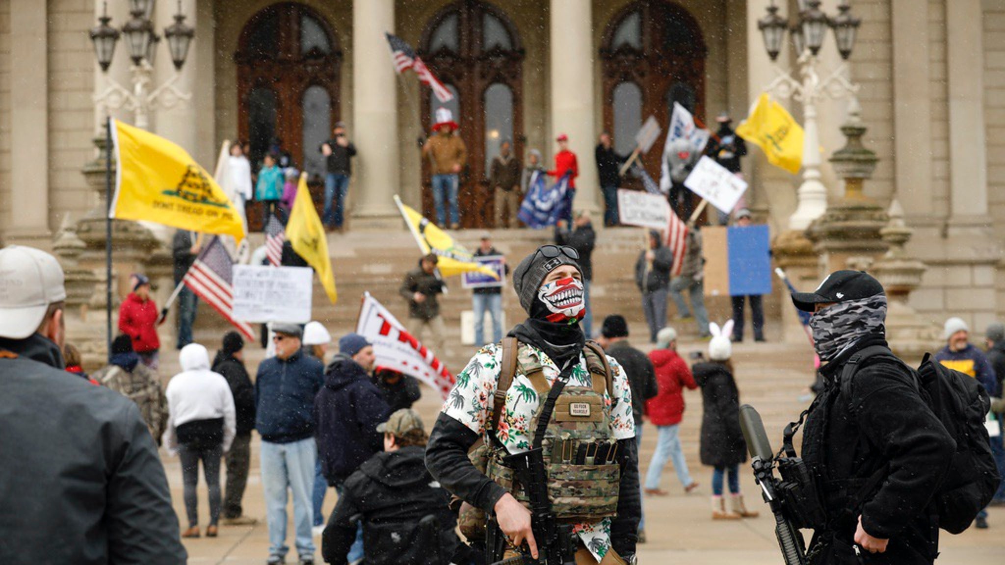 Michiganders Against Excessive Quarantine Protest