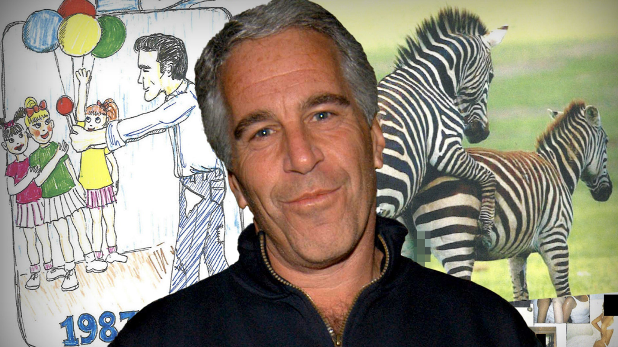 Jeffrey Epstein's 50th Birthday Book Contains Drawings of Underage Girls
