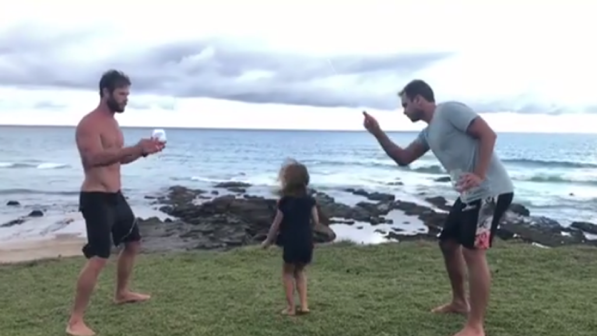 Chris Hemsworth's Family Camping Trip