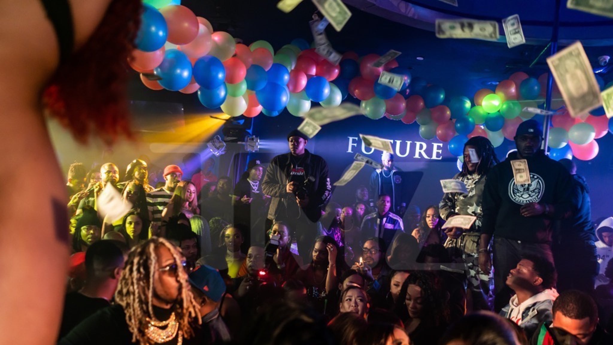 Inside Future's Birthday Party