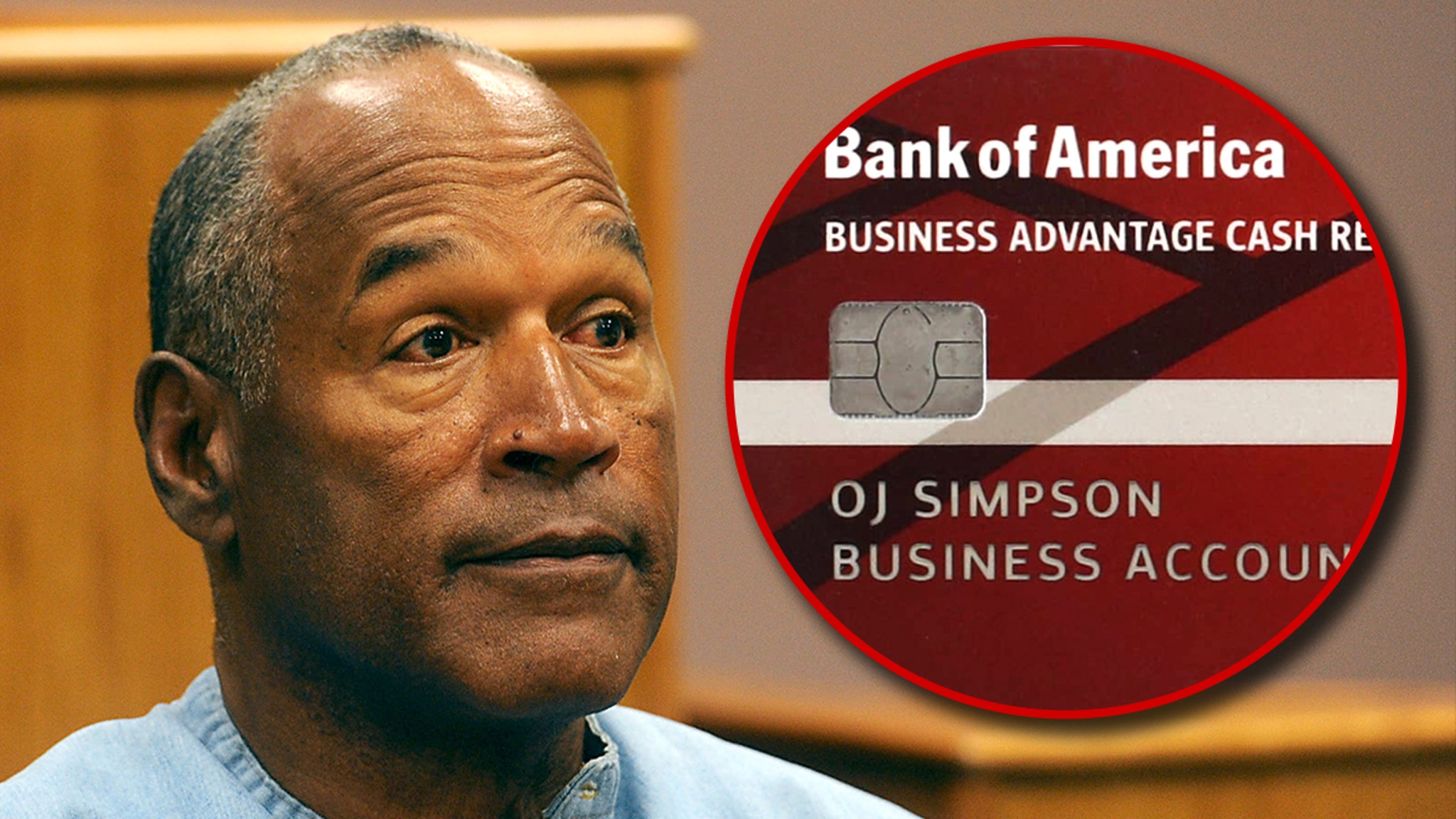 OJ Simpson Bank Of America Credit Card Goes Up For Auction After Death