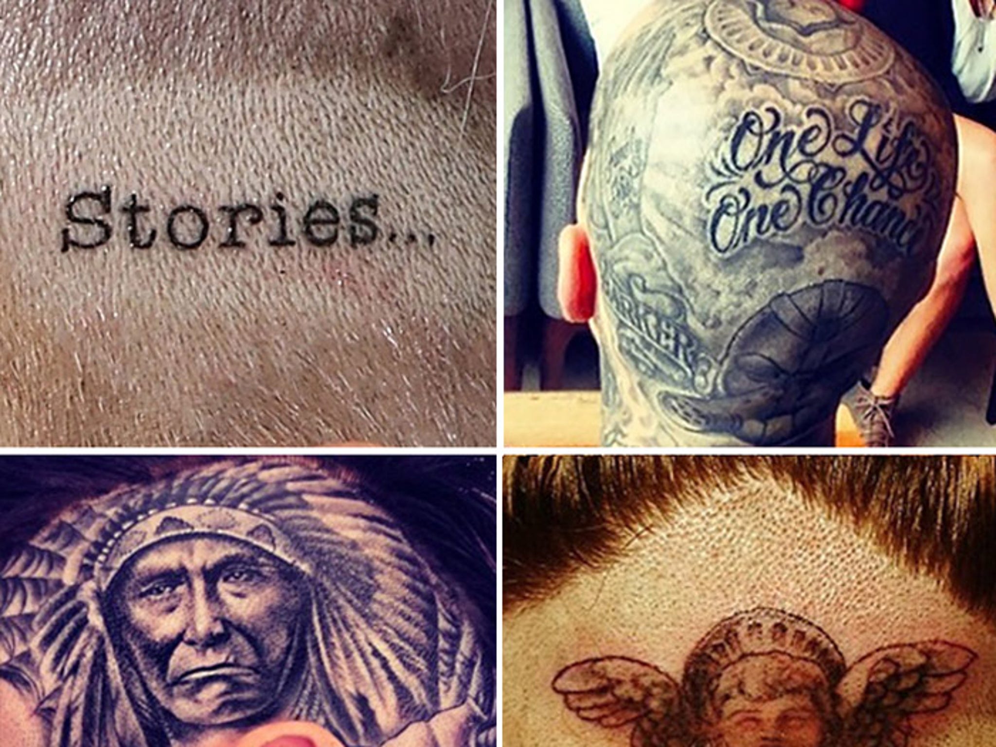 Keith Urban Chest Tattoo