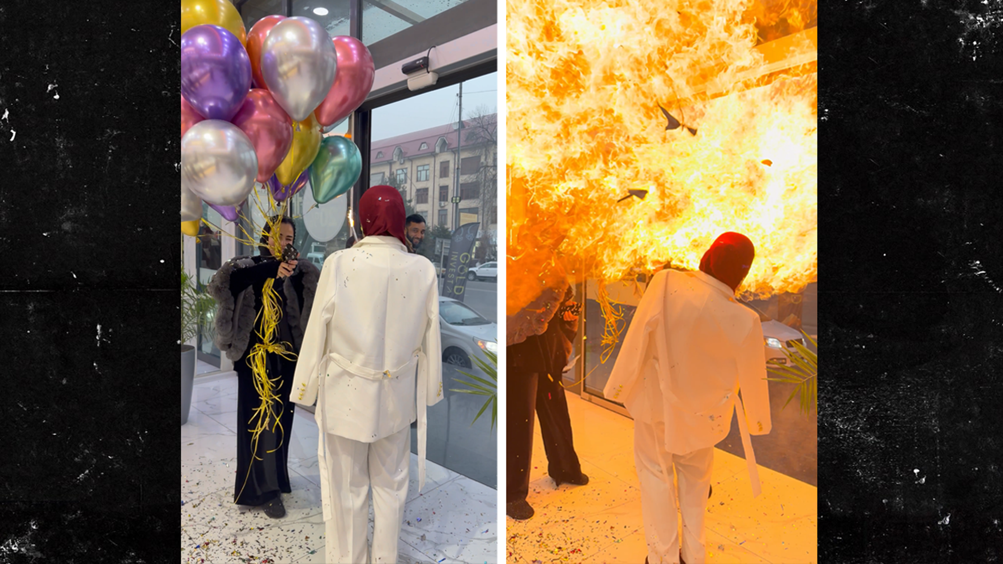 Birthday Celebration Goes Wrong After Balloons Explode in Woman’s Face