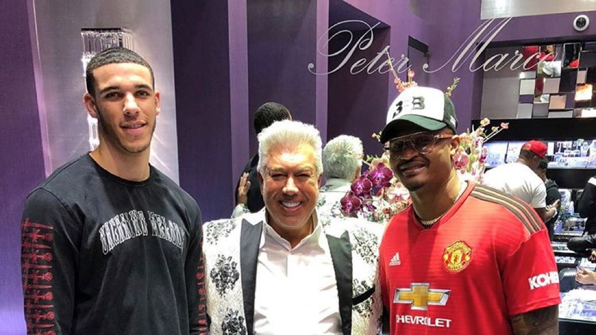 Peter Marco with Celebs Photos