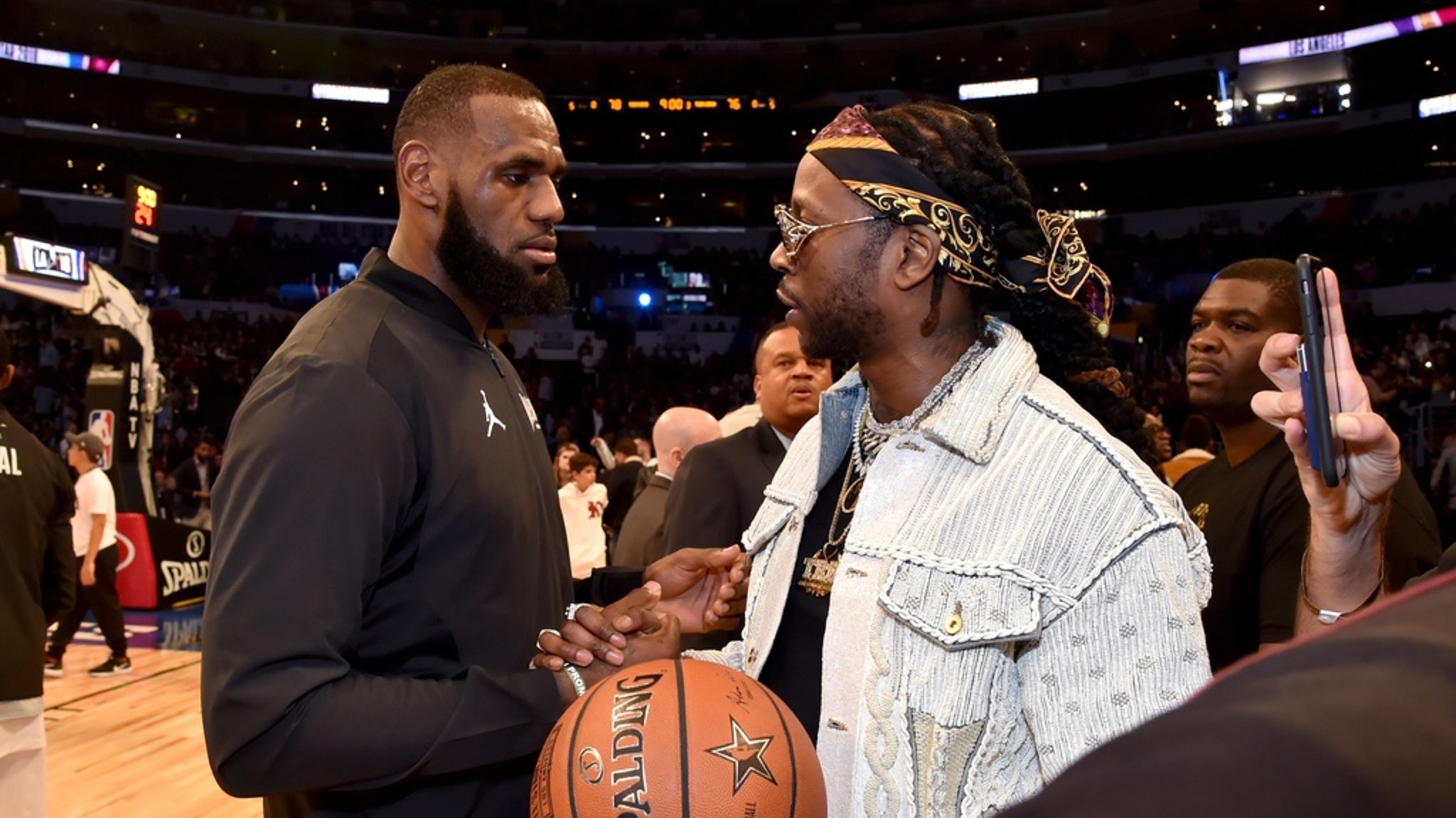 LeBron James' Famous Friends