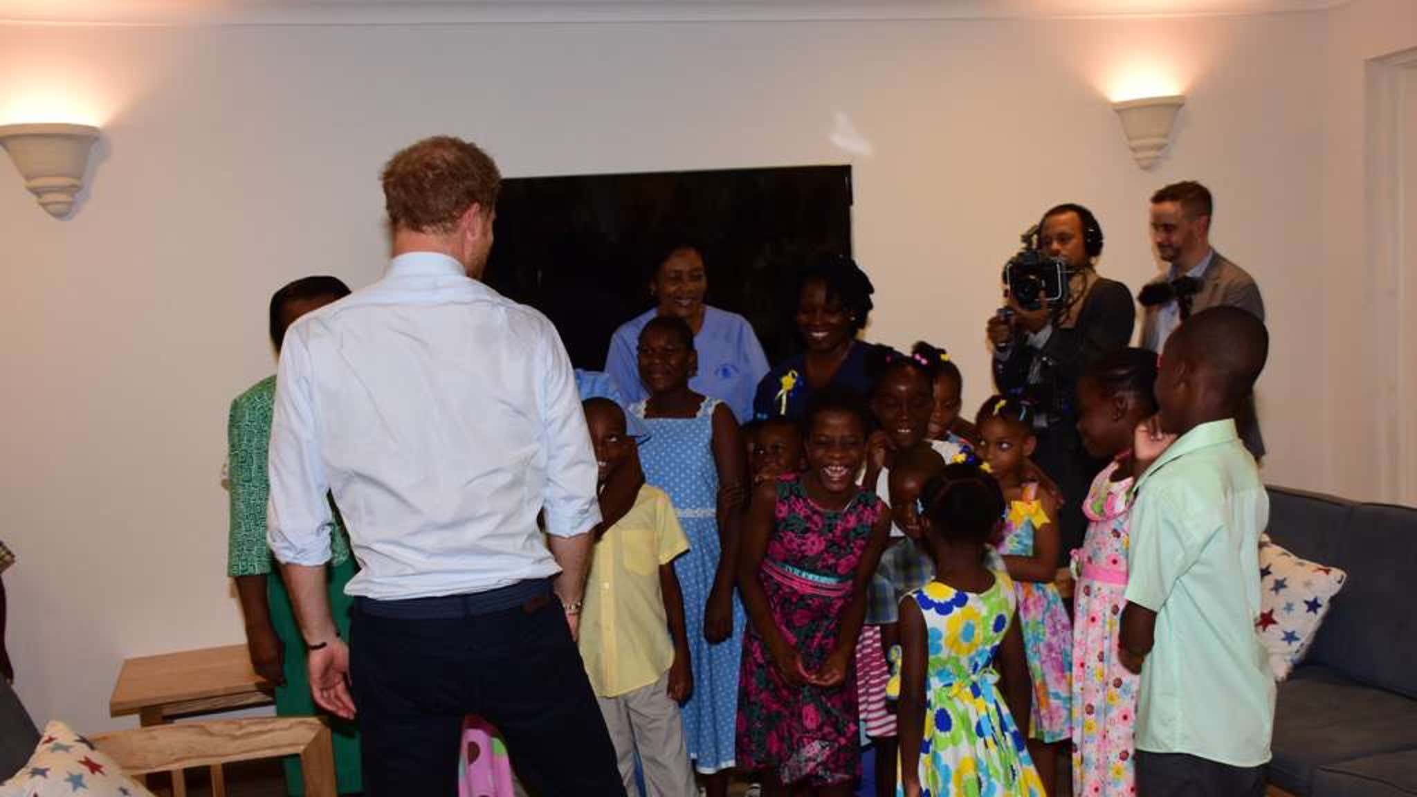 Prince Harry Visits Nightingale Children's Hospital
