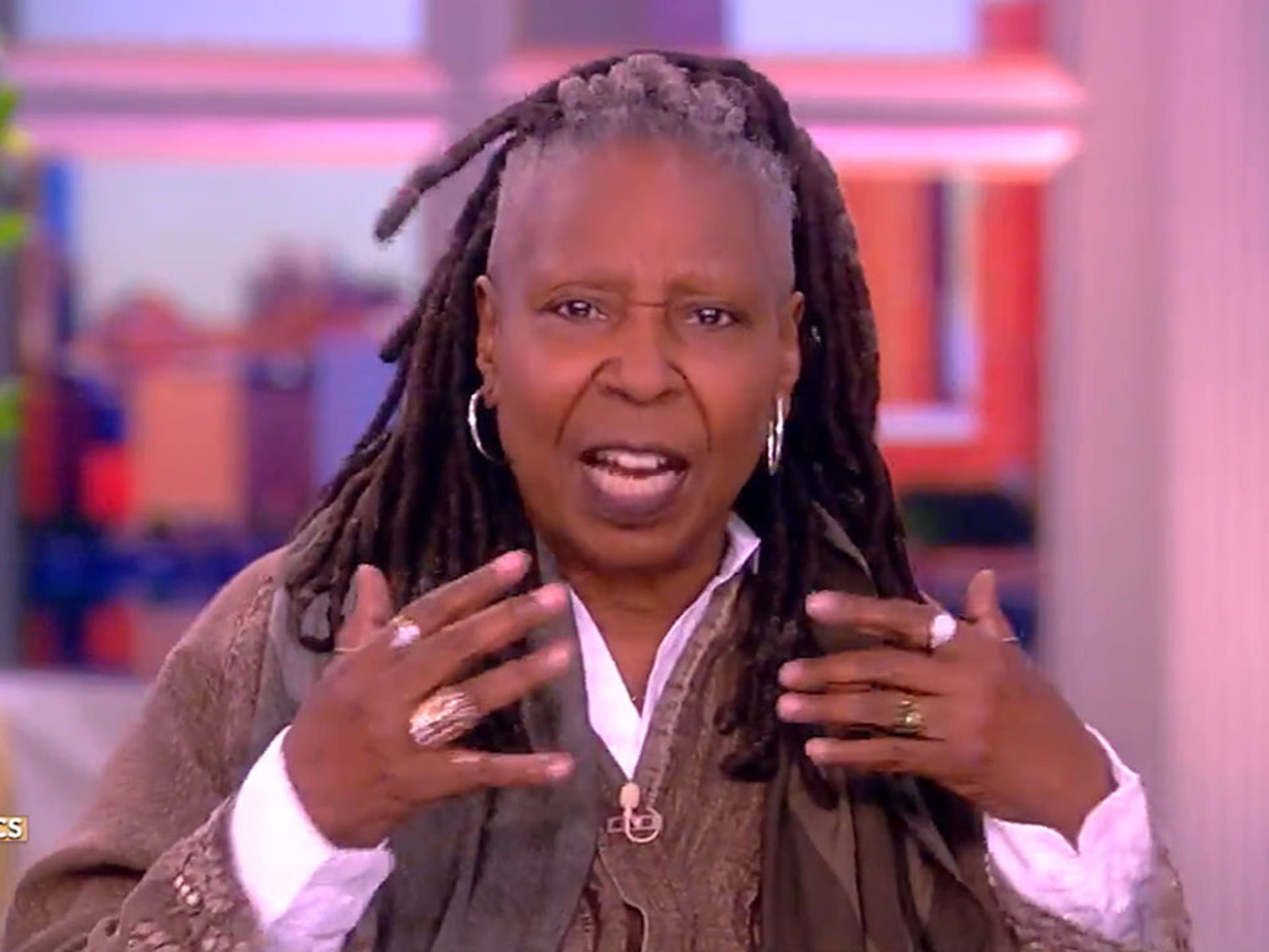 Whoopi Goldberg Con Cejas