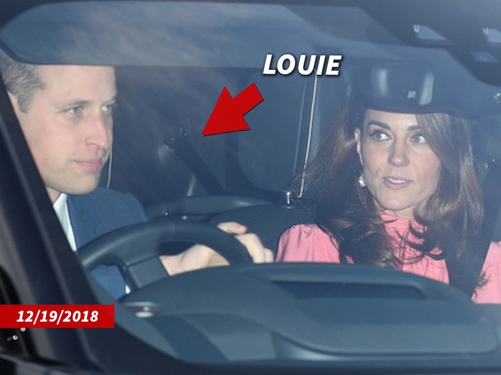 Prince William, Kate Middleton Ride in Separate Cars to Christmas Lunch