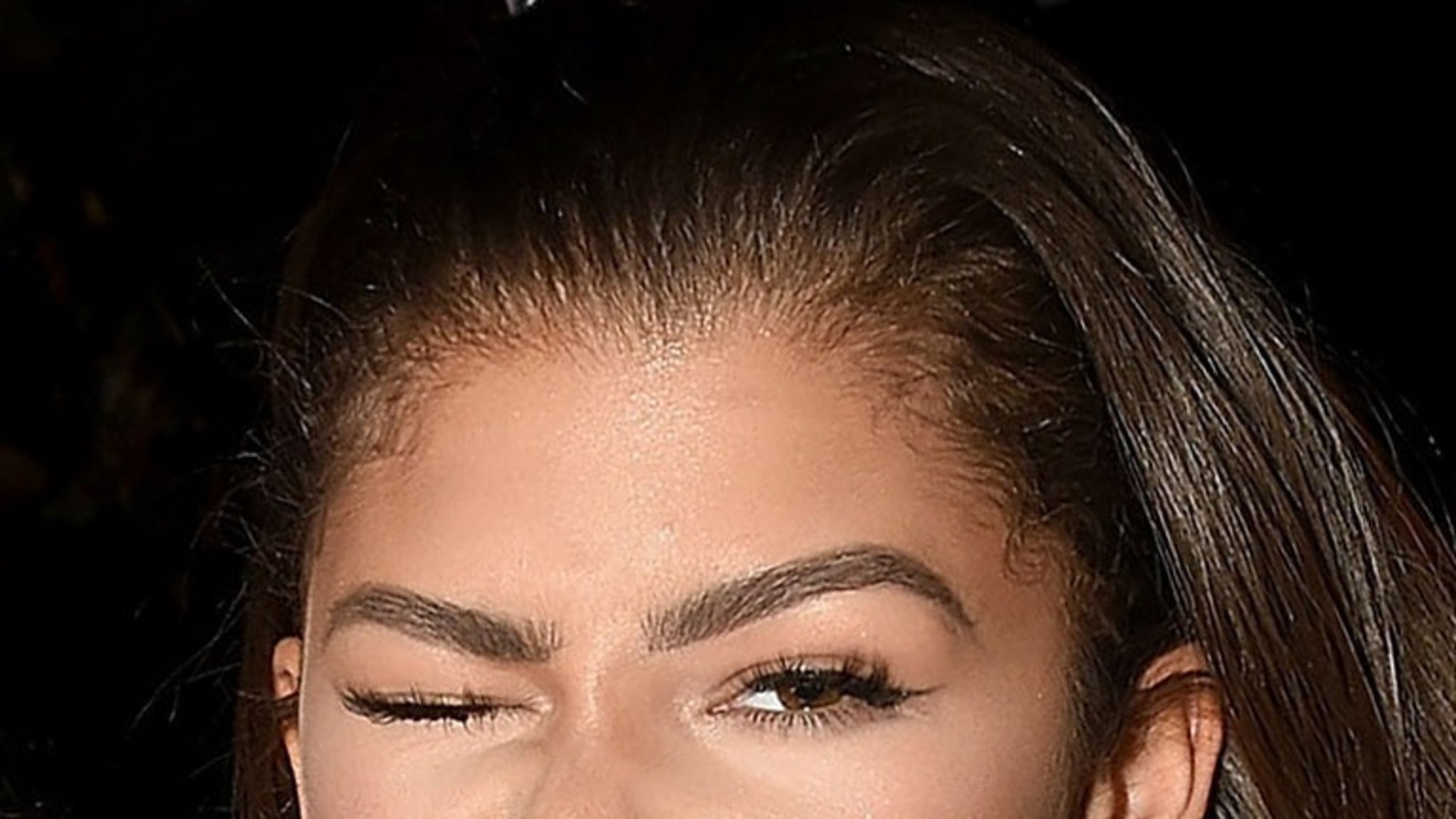 Zendaya's Signature Scowl