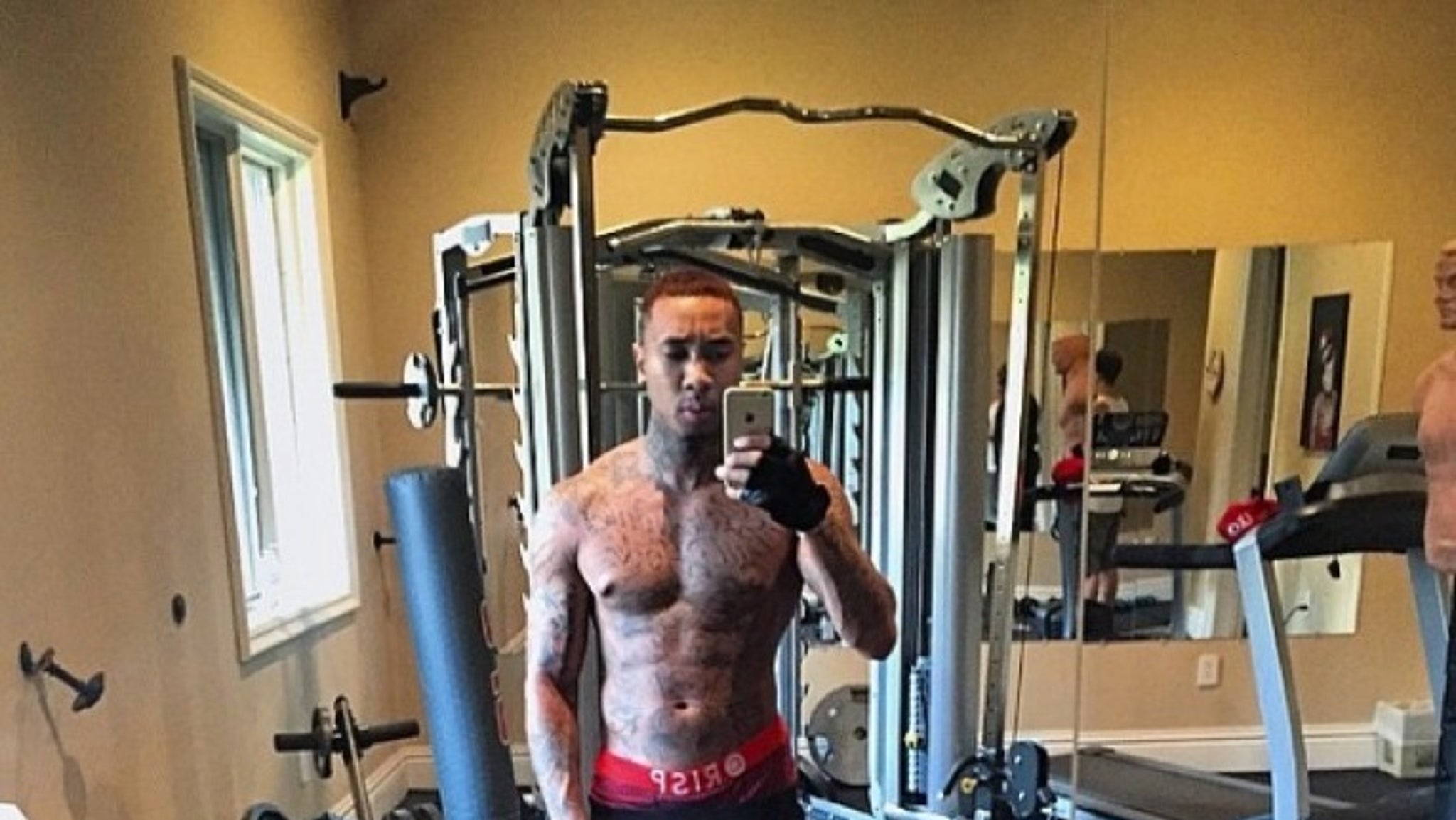 Tyga's Shirtless Shots