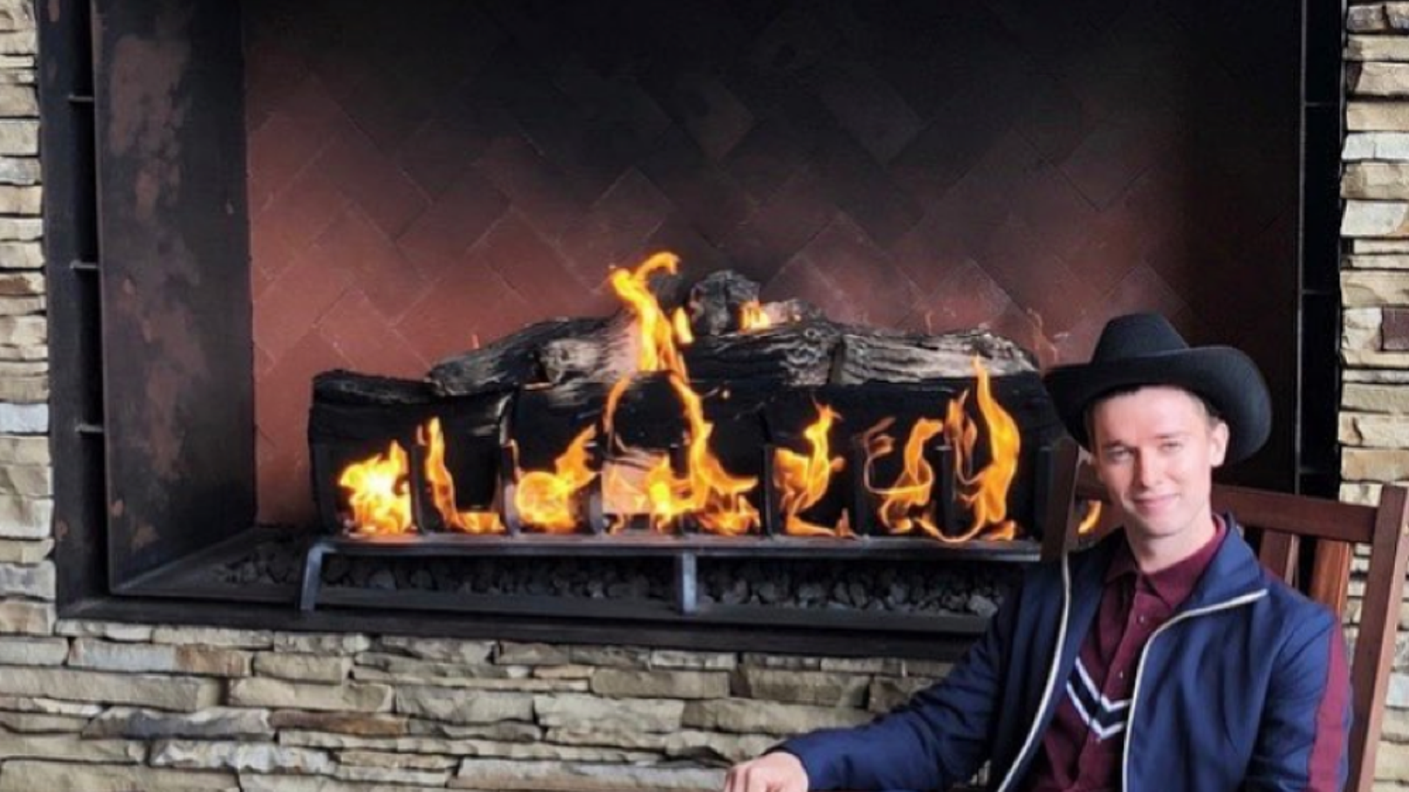 Hot Stars By A Fire ... Lit!