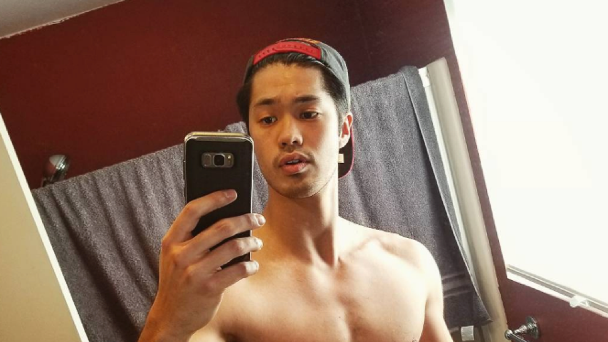 Ross Butler's Shirtless Shots