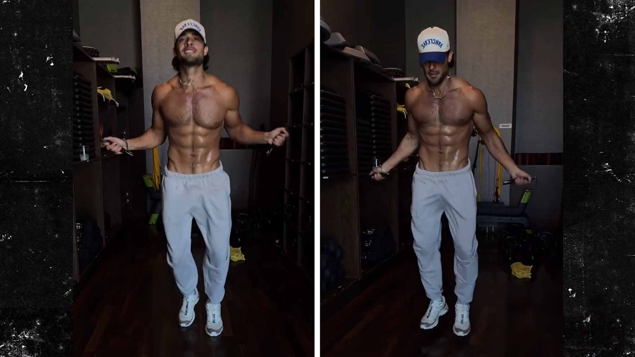Sam Asghari Shares Very Intimate Video of Himself Jumping Rope
