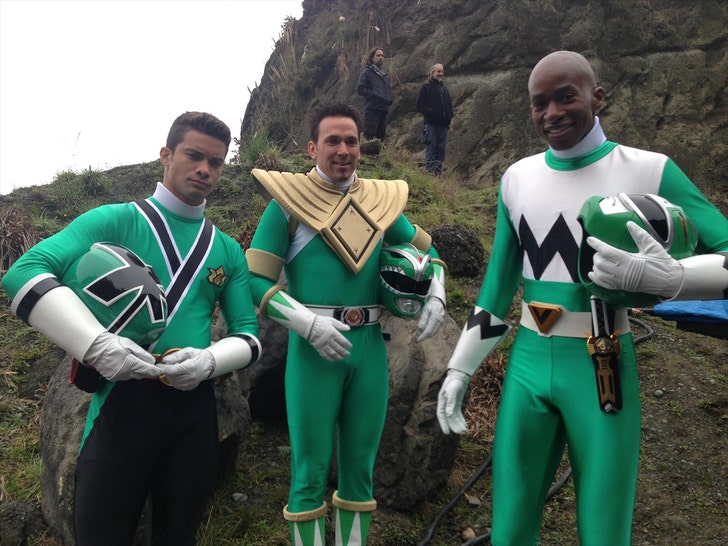 Hector David Jr Green Ranger 'Power Rangers' Star Hector David Jr.