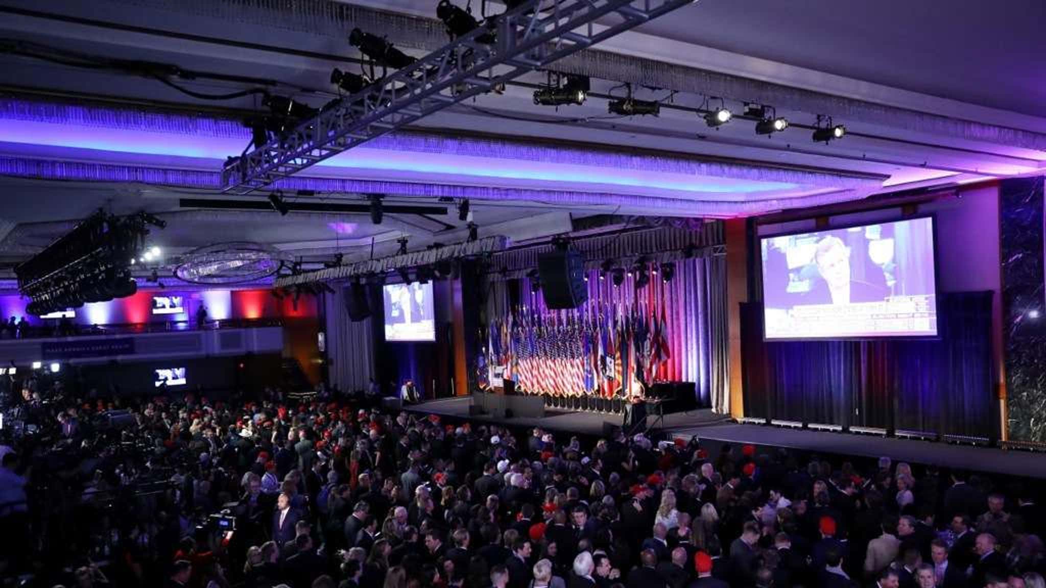 Inside Donald Trump's Election Night Event