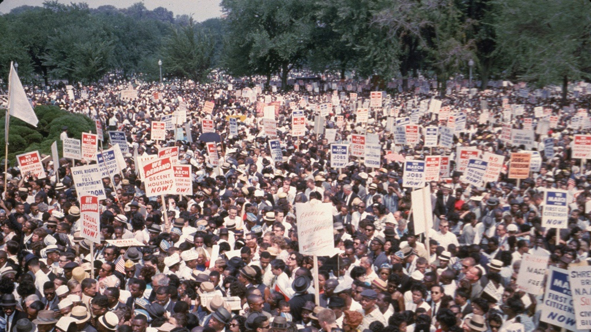 The Historic Freedom March on Washington in 1963