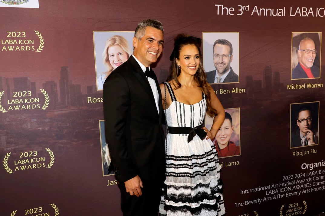 Jessica Alba and Cash Warren Together