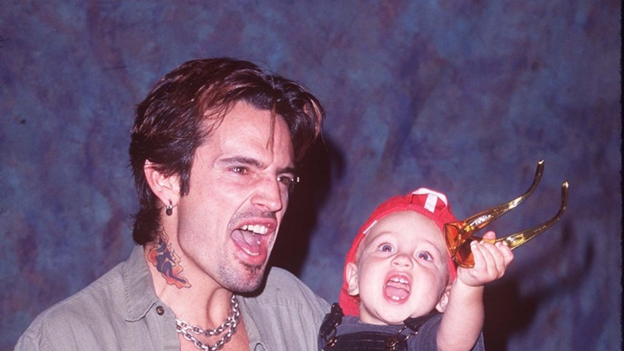 Tommy and Brandon -- The Father/Son Photos