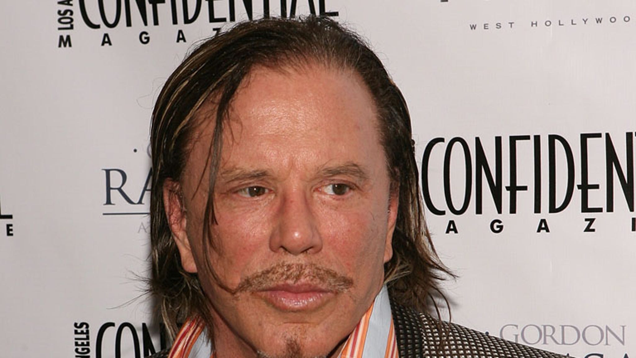 Mickey Rourke's Face -- Through The Years