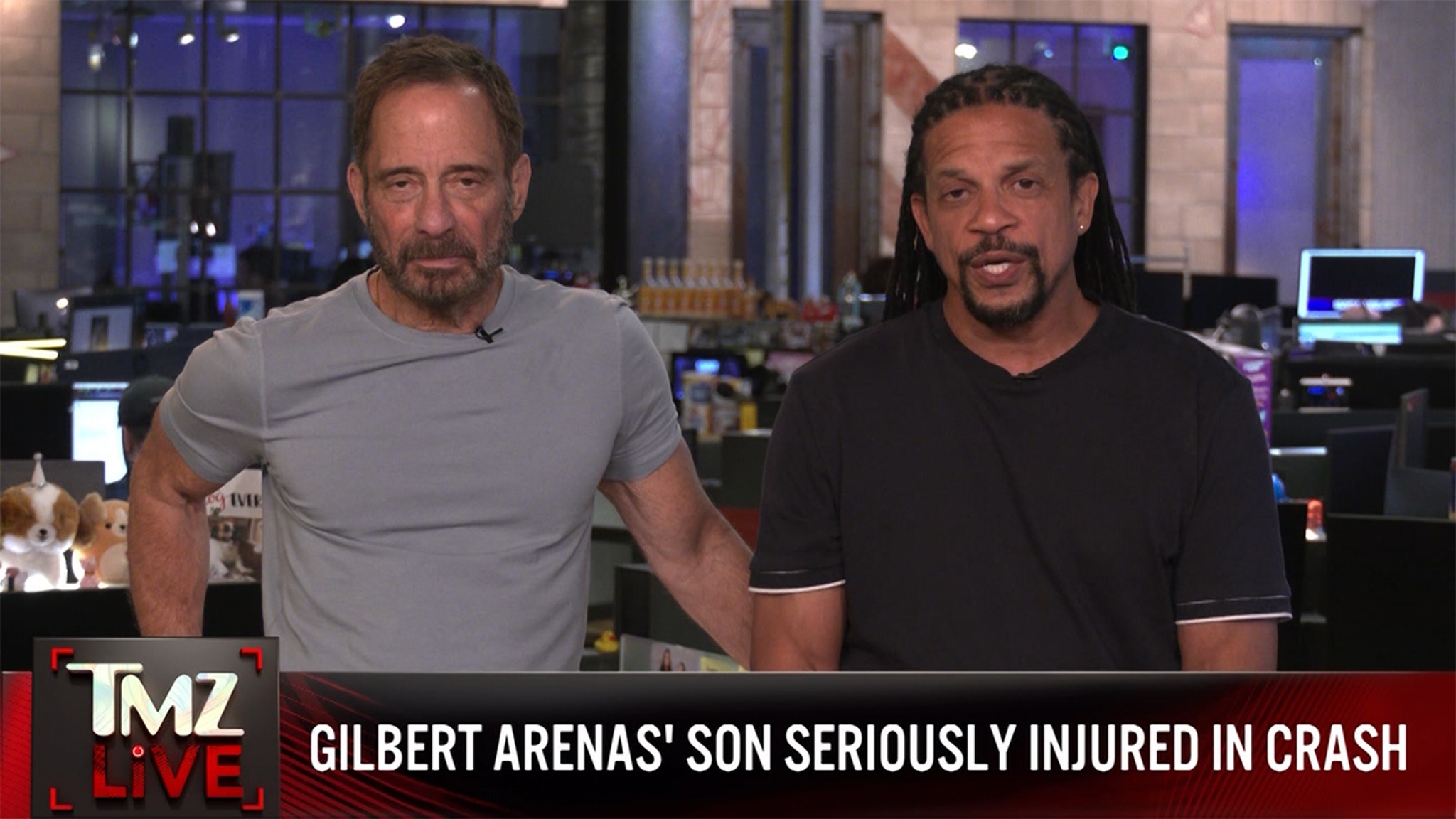 Alijah Arenas Car Crash Video Shows Fiery Wreck | TMZ Live