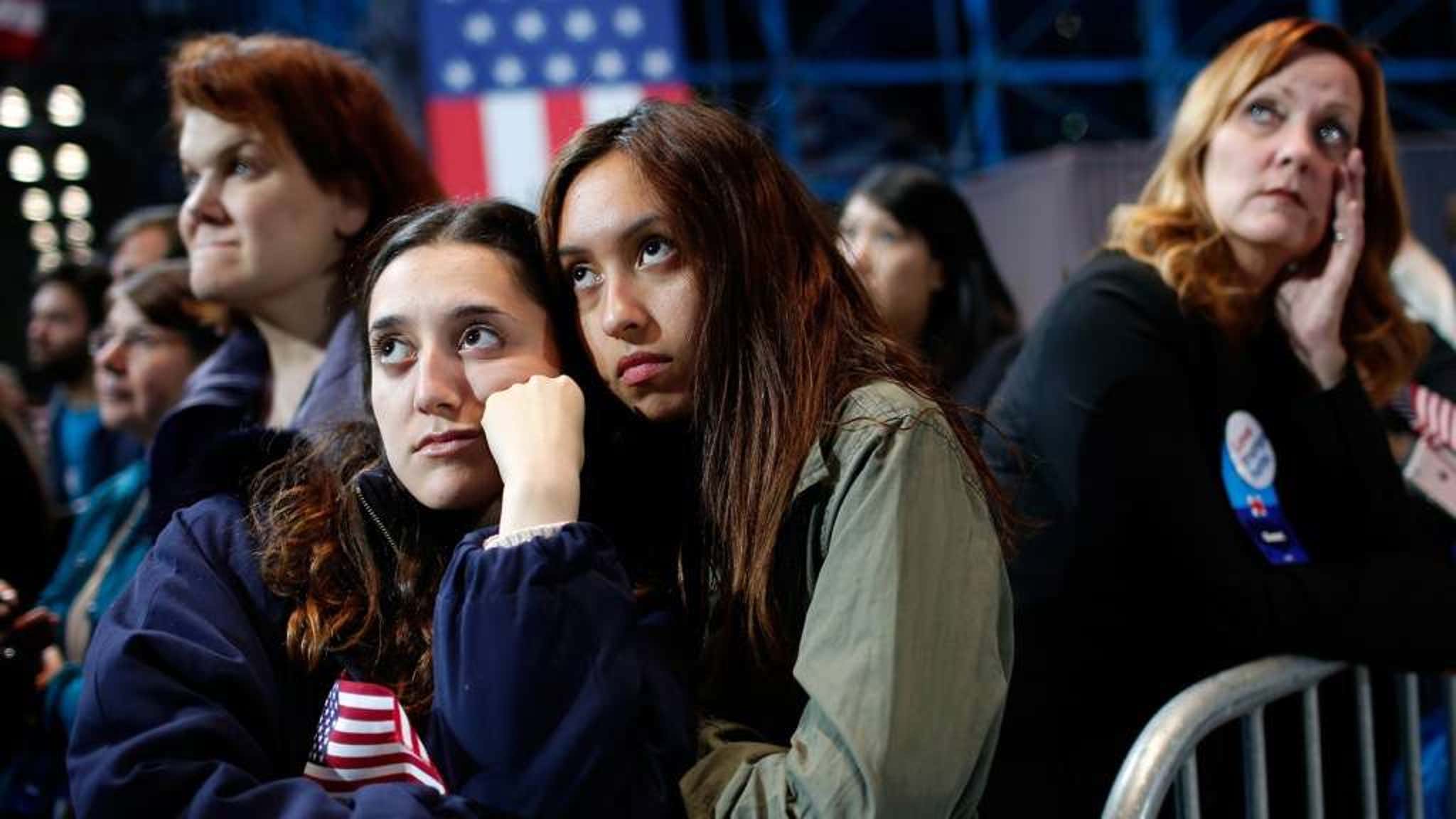 Upset Hillary Clinton Supporters