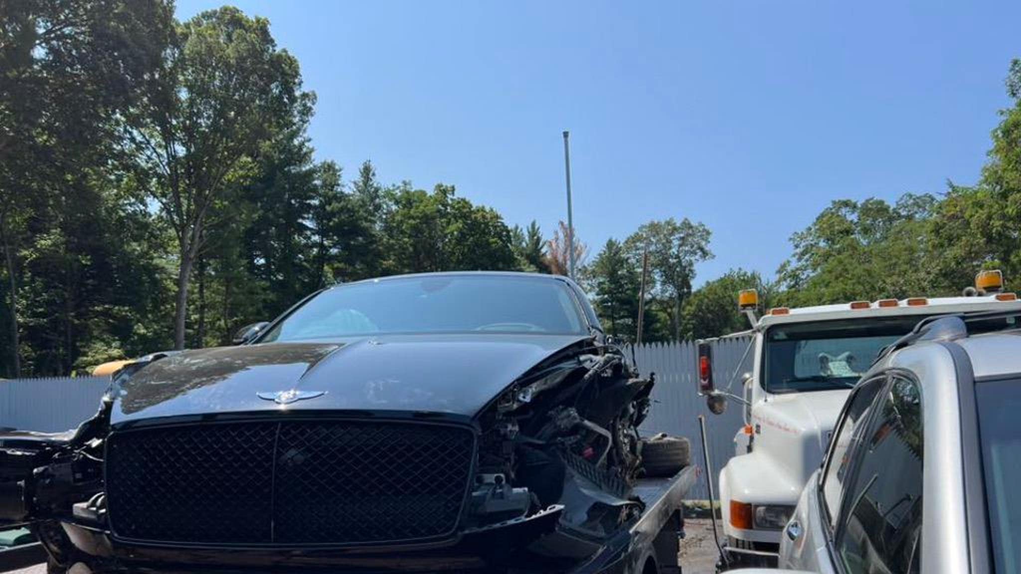 Vince McMahon Involved In Bad Car Accident -- The Aftermath Photos