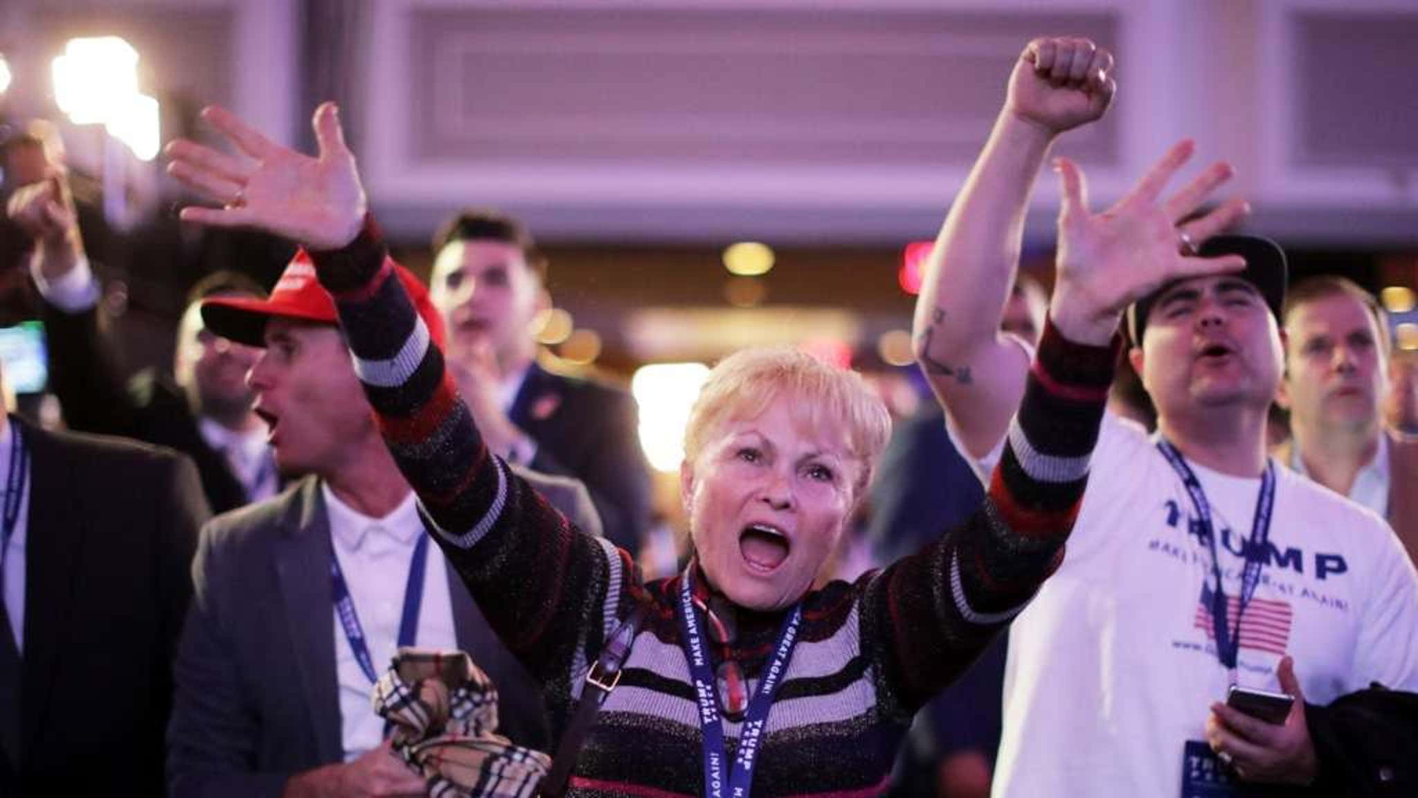 Inside Donald Trump's Election Night Event