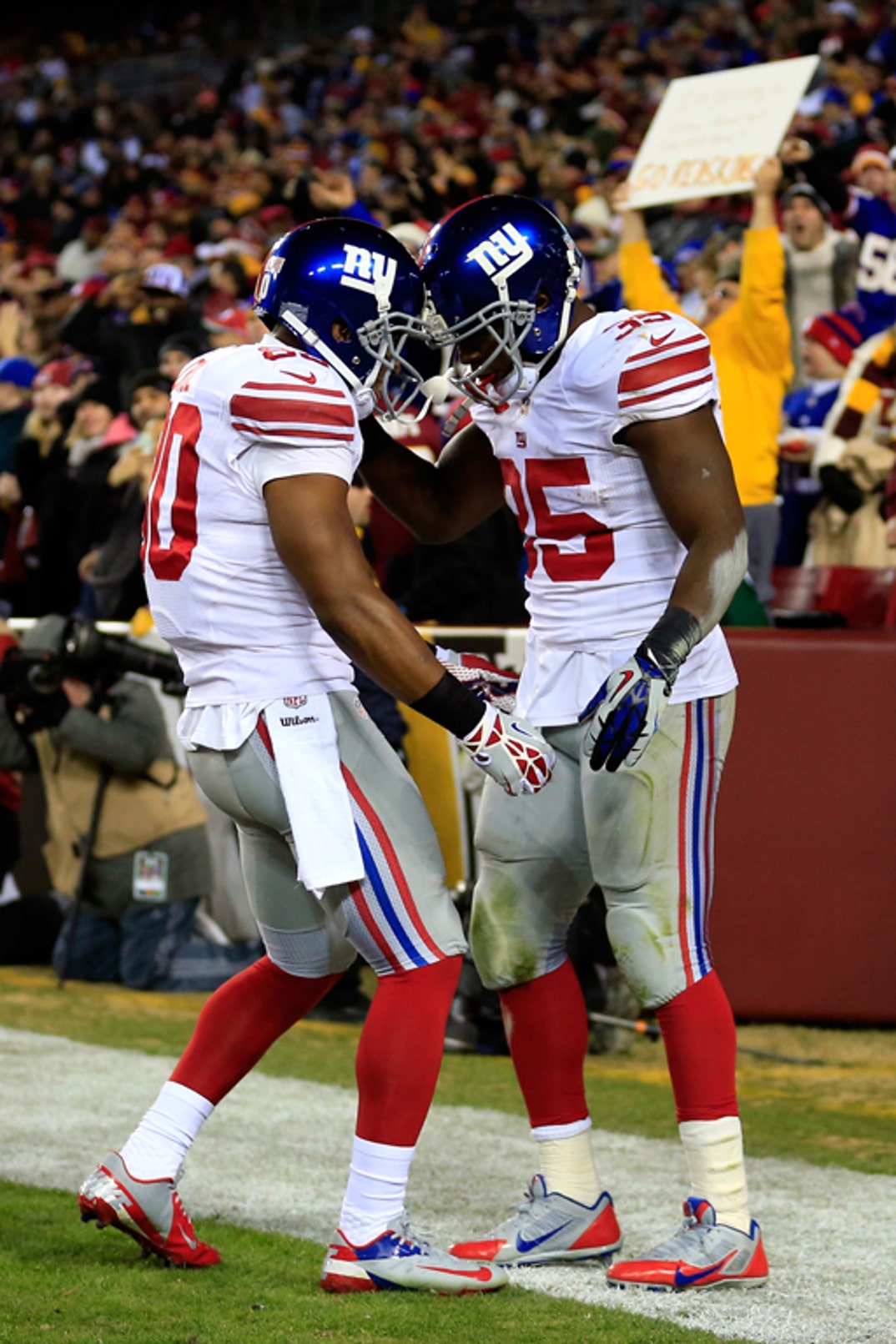 Andre Brown Touchdown