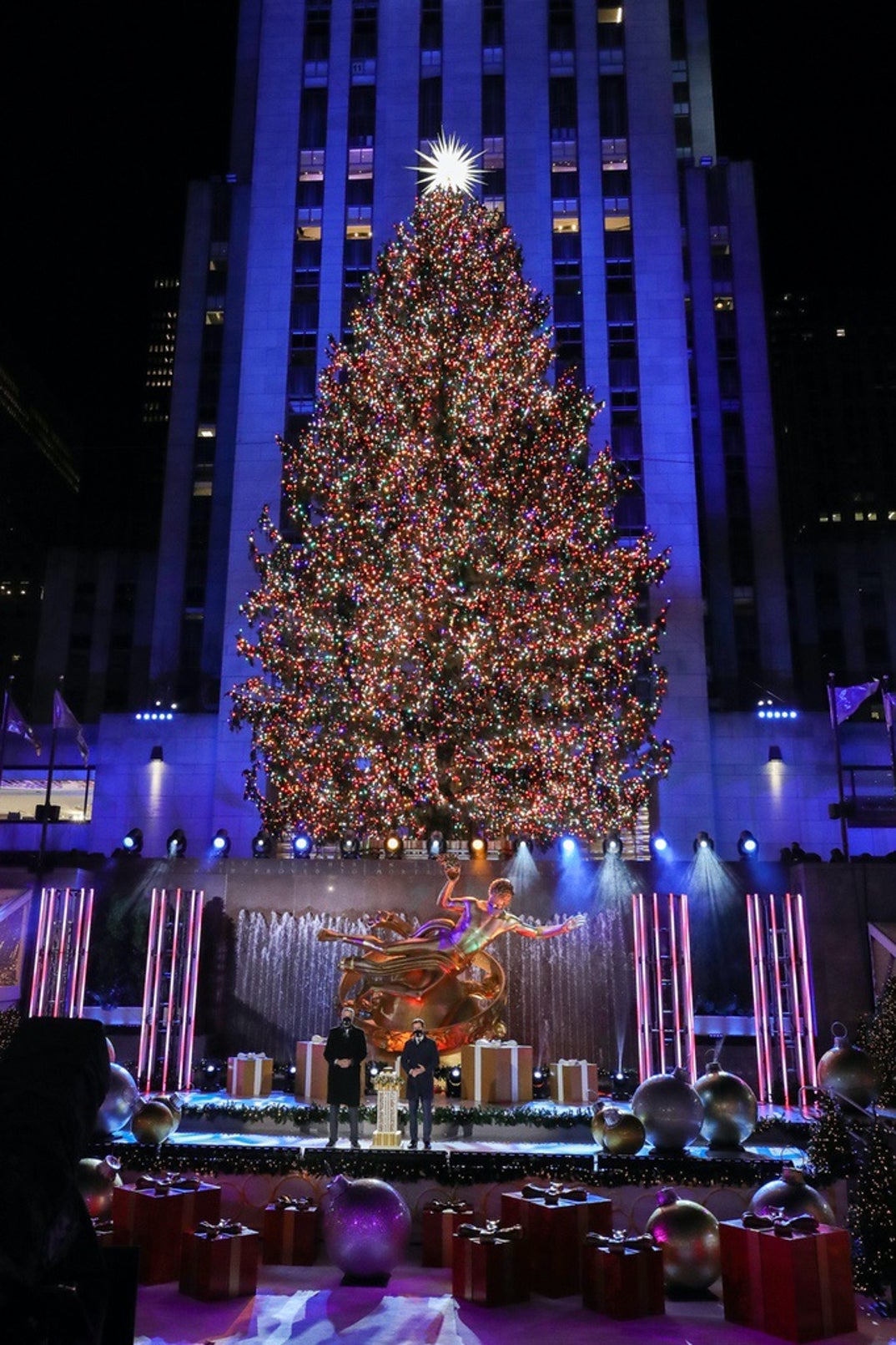Rockefeller Tree Lighting Moments -- Through The Years