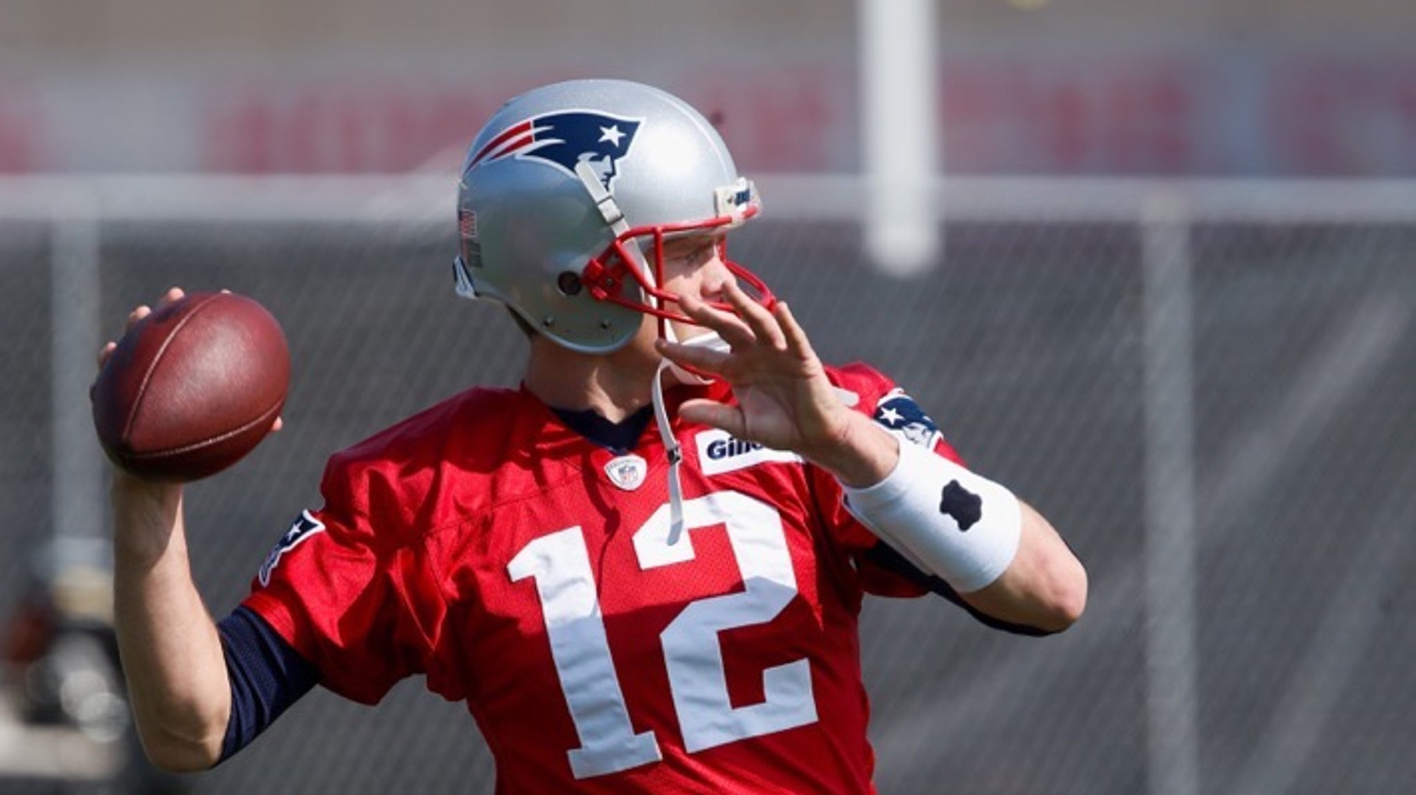 Tom Brady's Super Bowl Practice Pictures