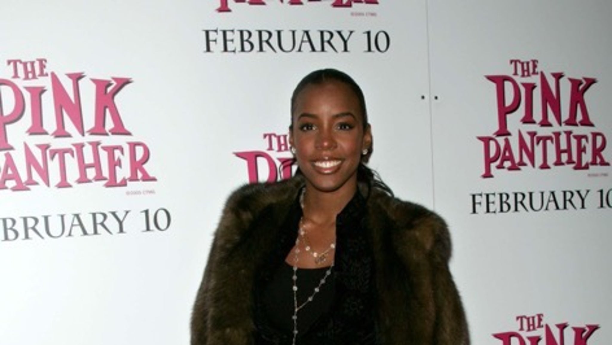 Kelly Rowland Wearing Fur