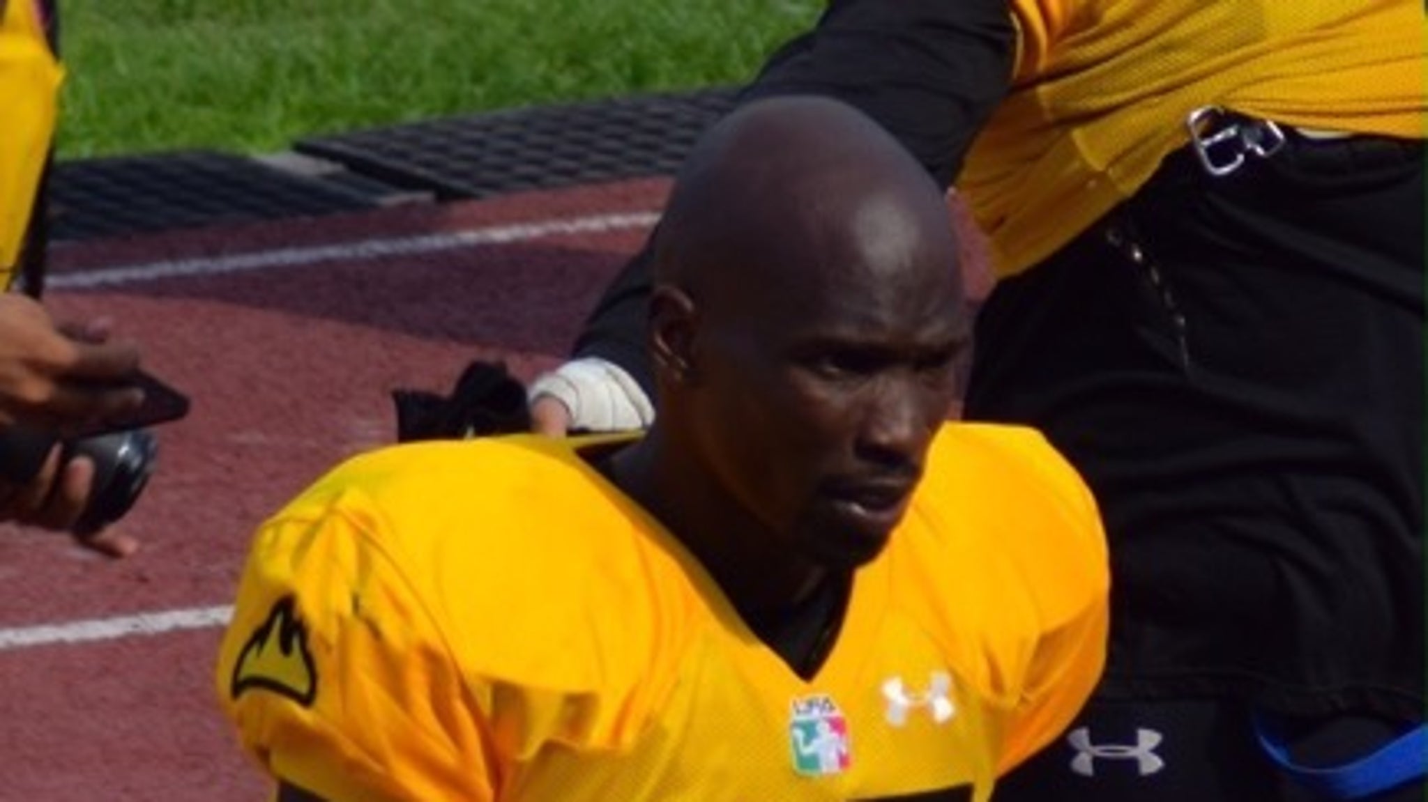 Chad Ochocinco Johnson -- Footballin' in Mexico
