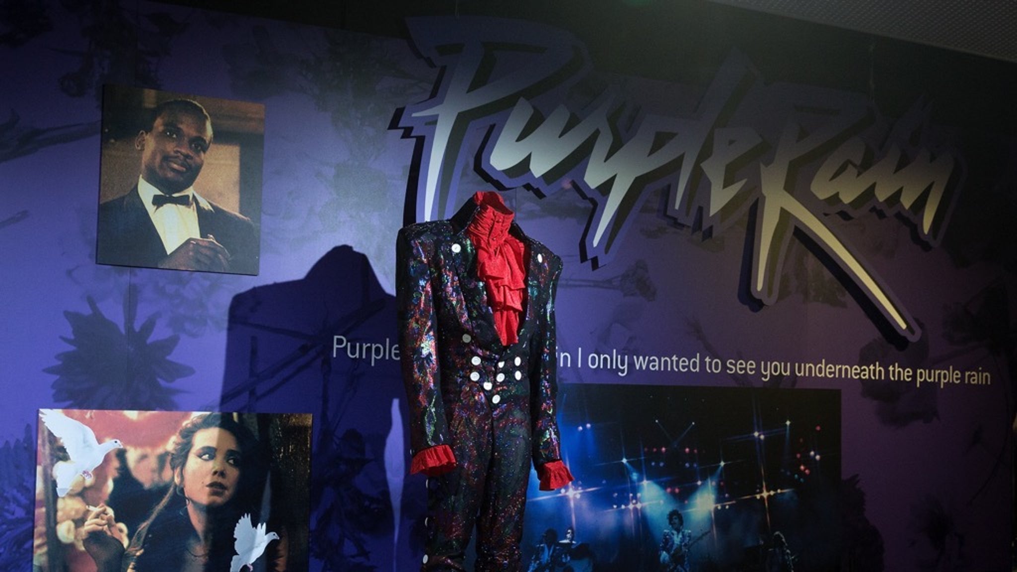 Prince Memorabilia on Display in London