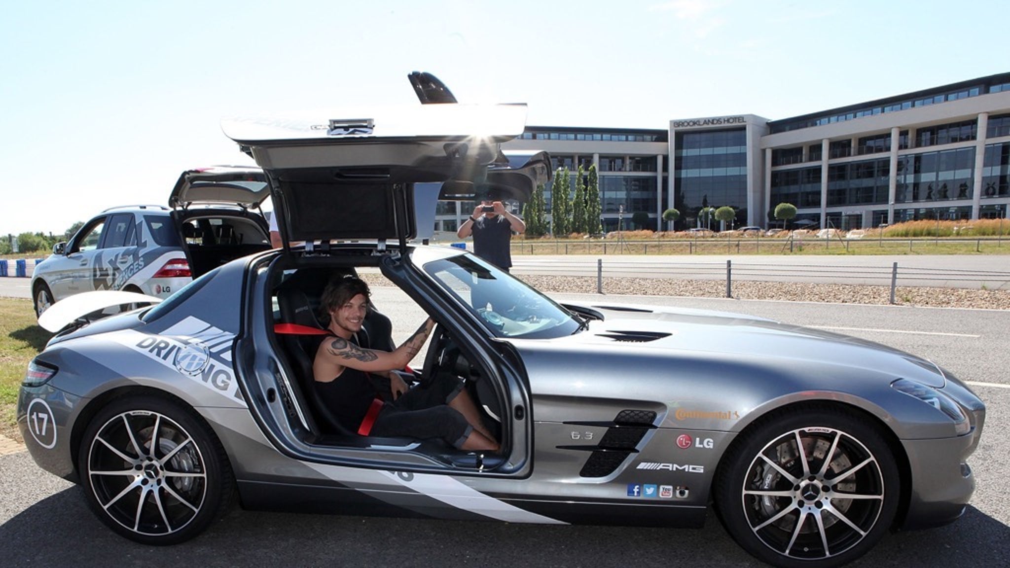 Celebrities Driving Mercedes