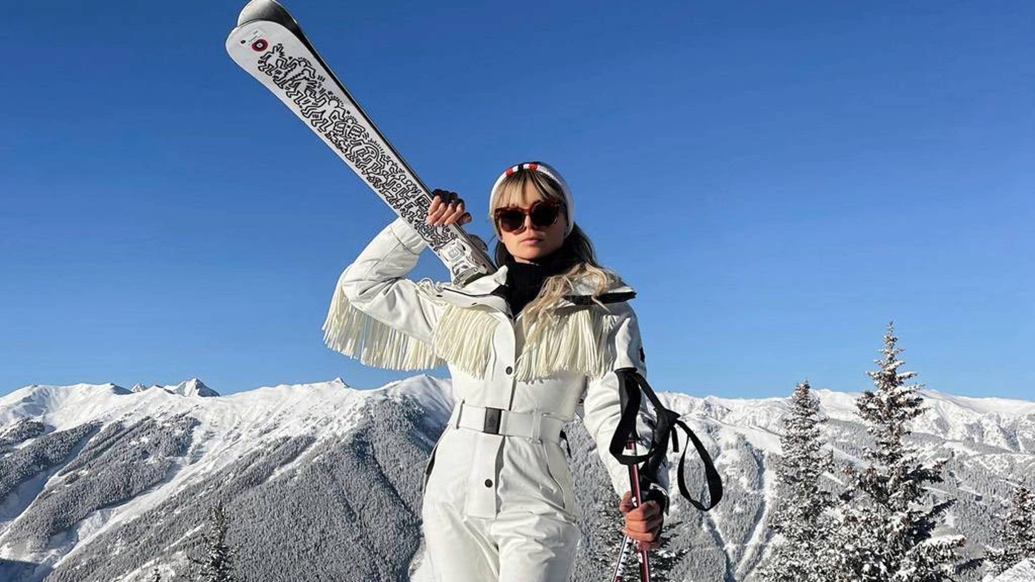 Snowy Stars Playing Winter Sports